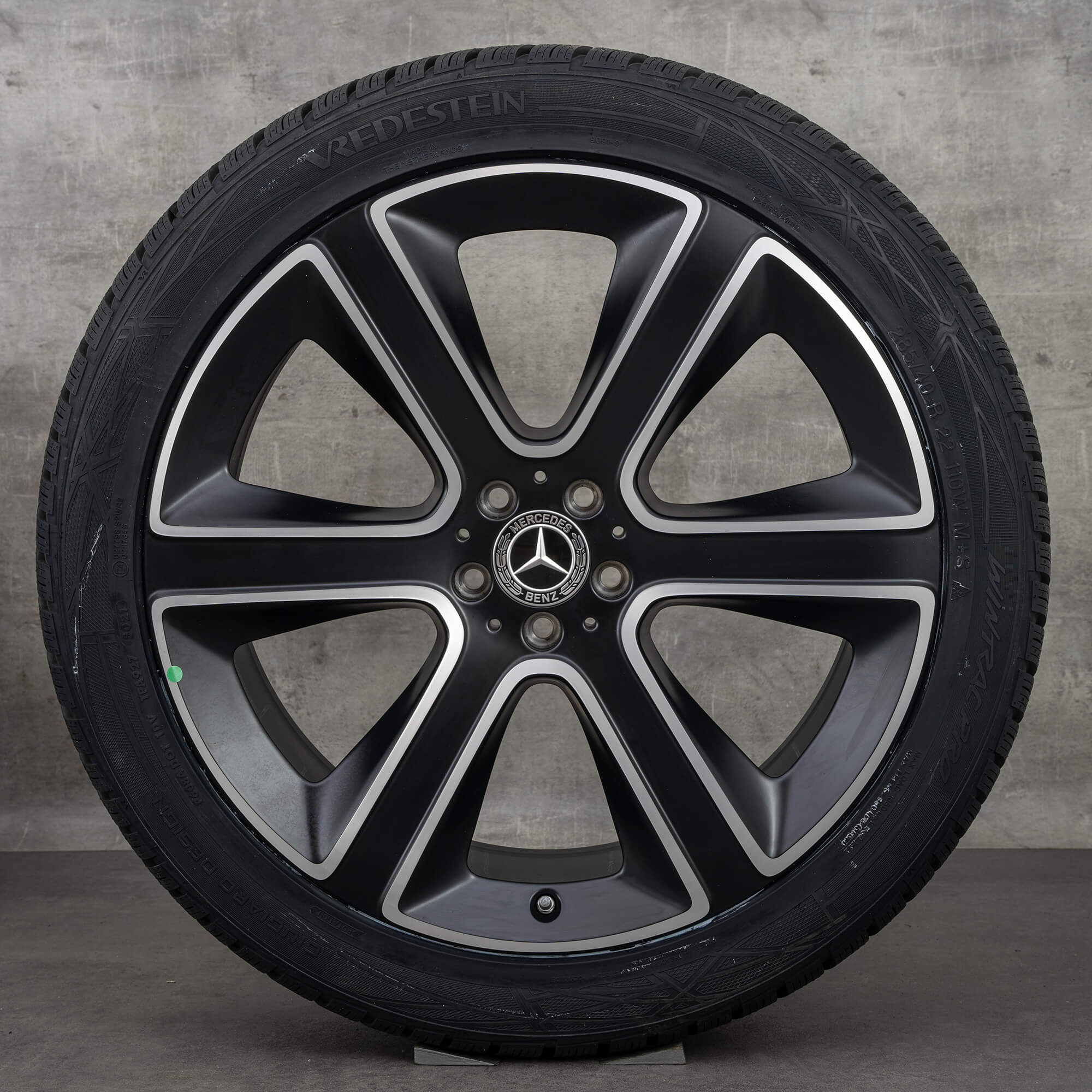 Mercedes Benz 22 inch rims GLE SUV V167 winter tires OEM winter wheels