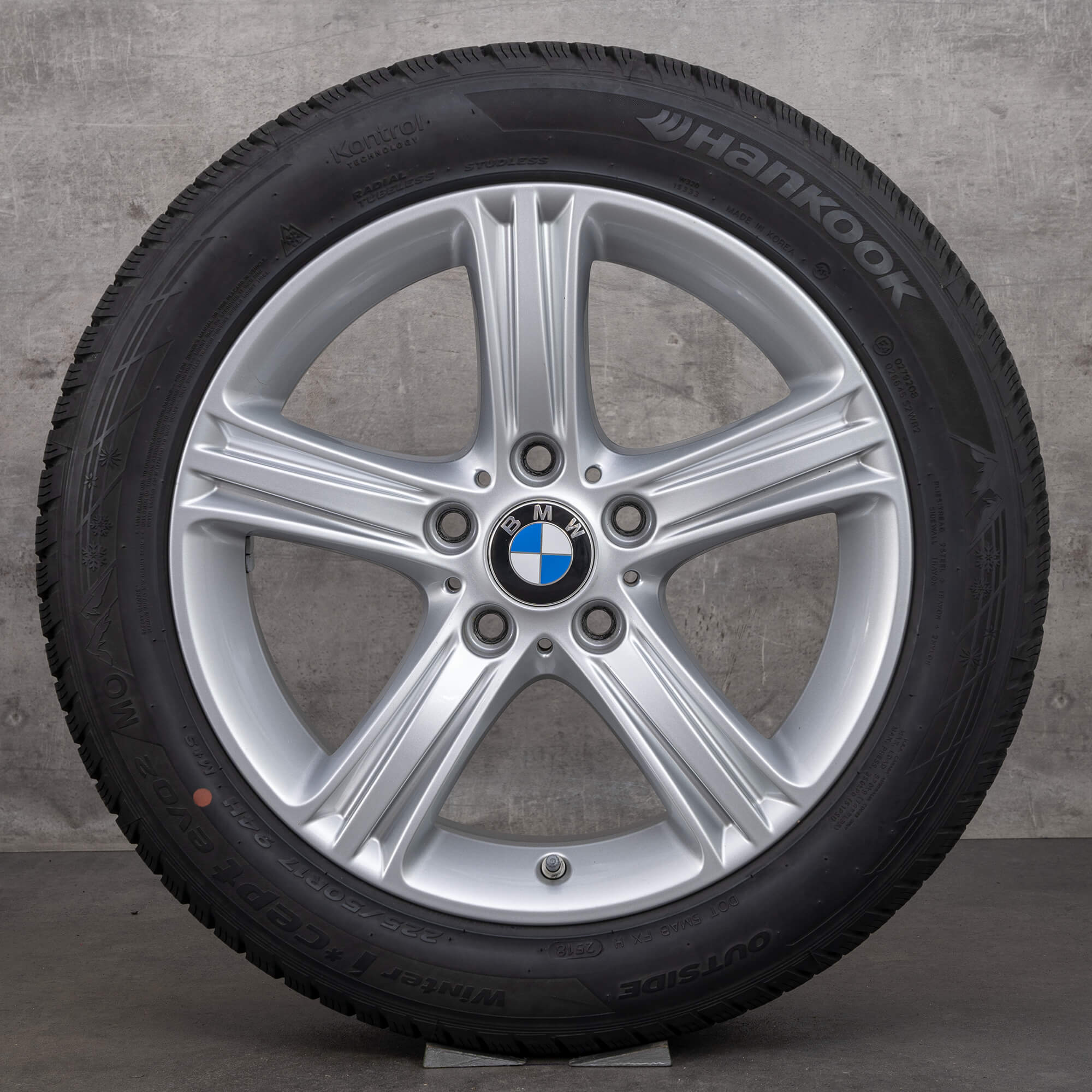 BMW 17 inch rims 3 series F30 F31 4 F32 F33 winter tires wheels styling 393
