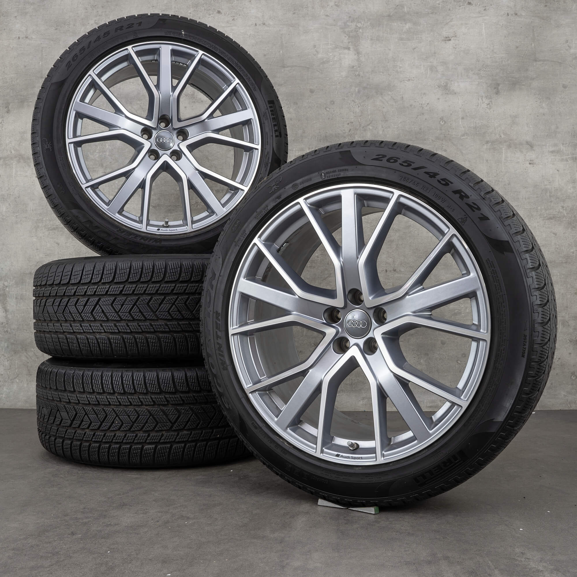 Audi Winter Wheels E Tron Ge Q8 And Sportback 21 Inch Rims 4ke601025c New