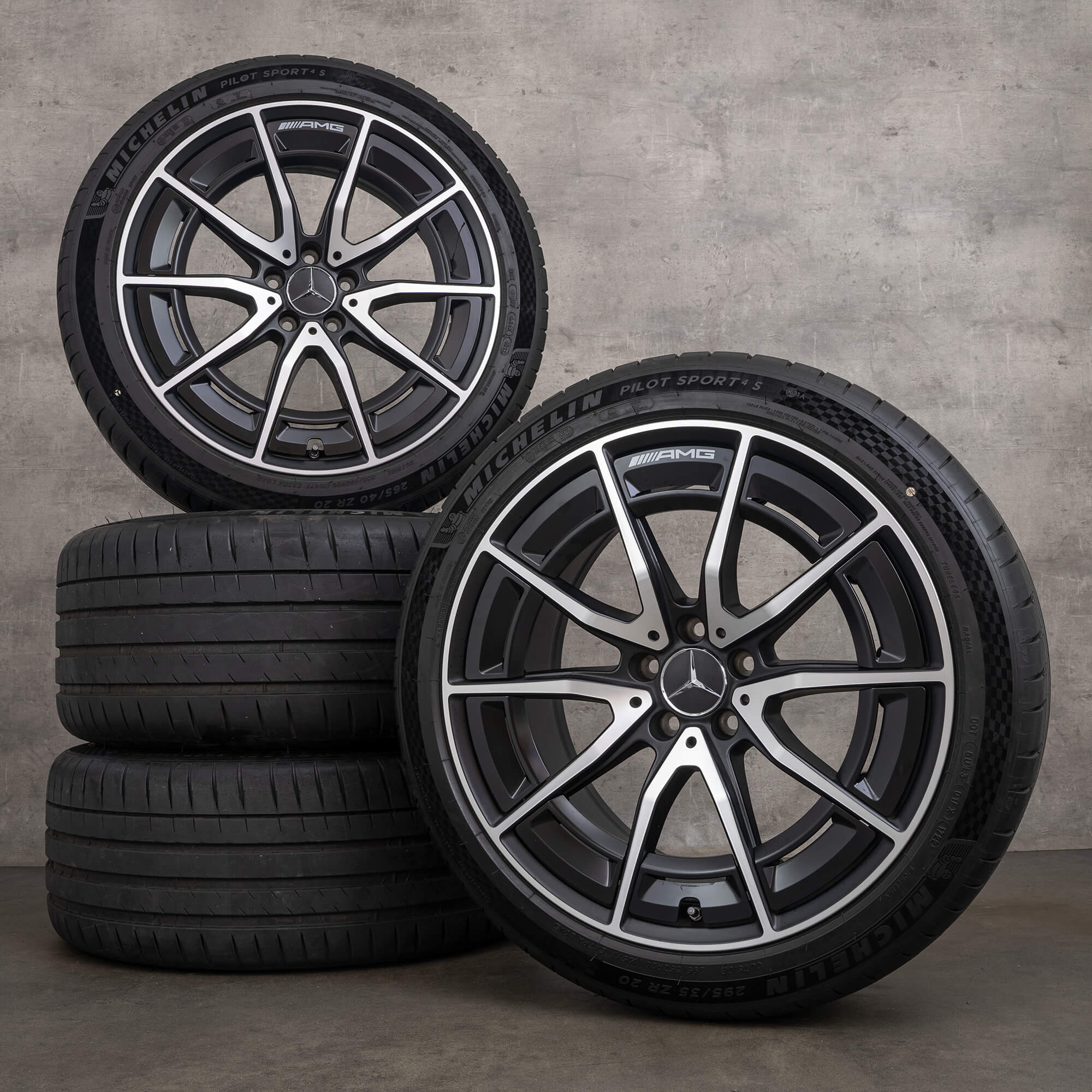 AMG Mercedes Benz SL43 SL55 SL63 R232 Sommerräder 20 Zoll Felgen ...