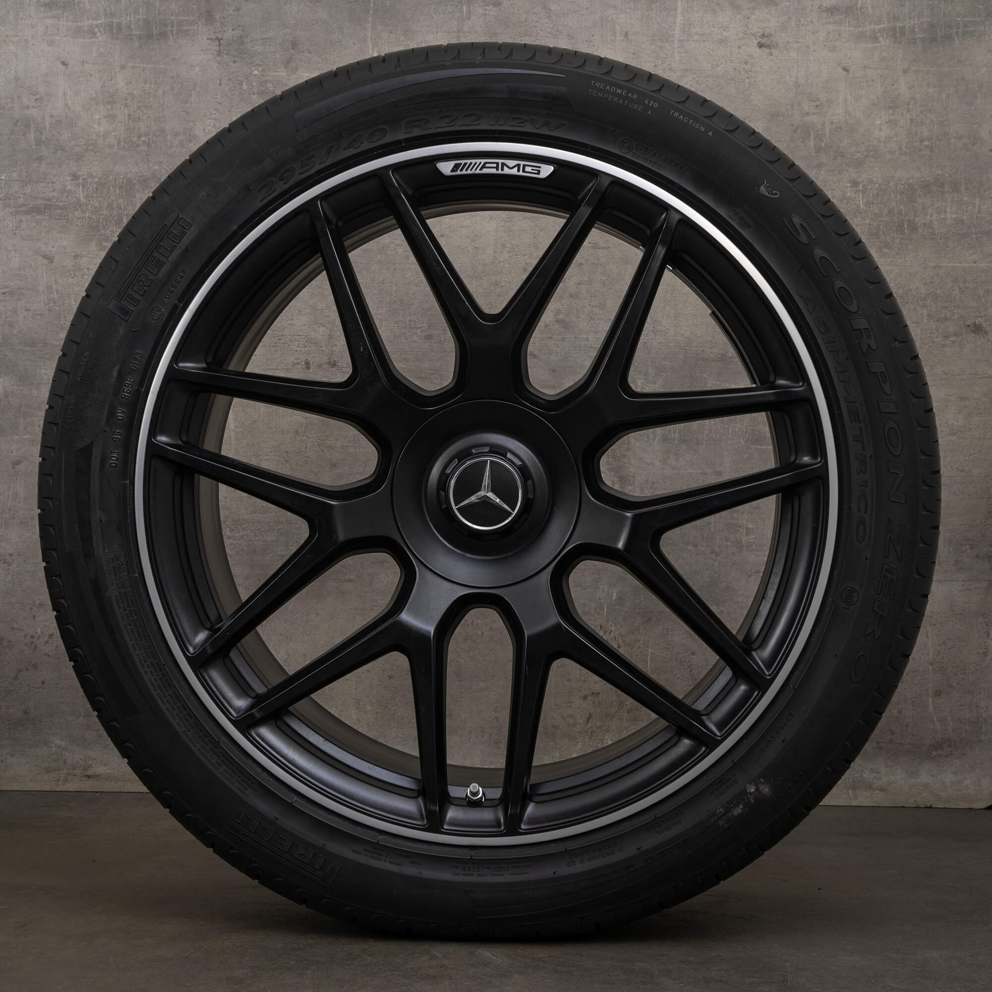 Original Mercedes Benz G-Klasse AMG Felgen 22 Zoll W463A G63 ...