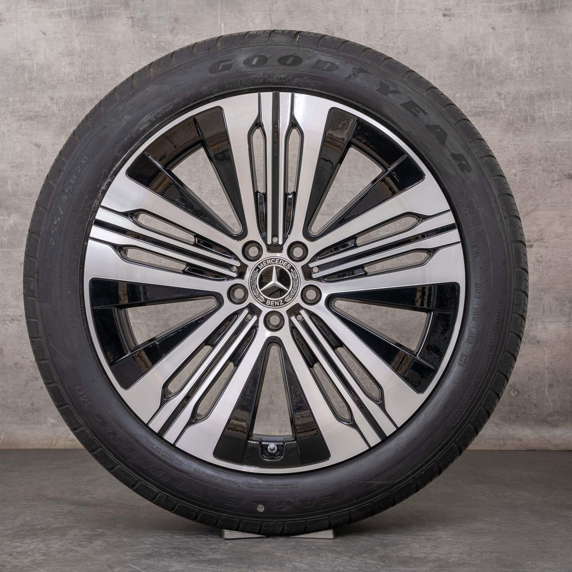 Original Mercedes Benz EQS Winterräder 20 Zoll 297 Felgen A2974010700 ...