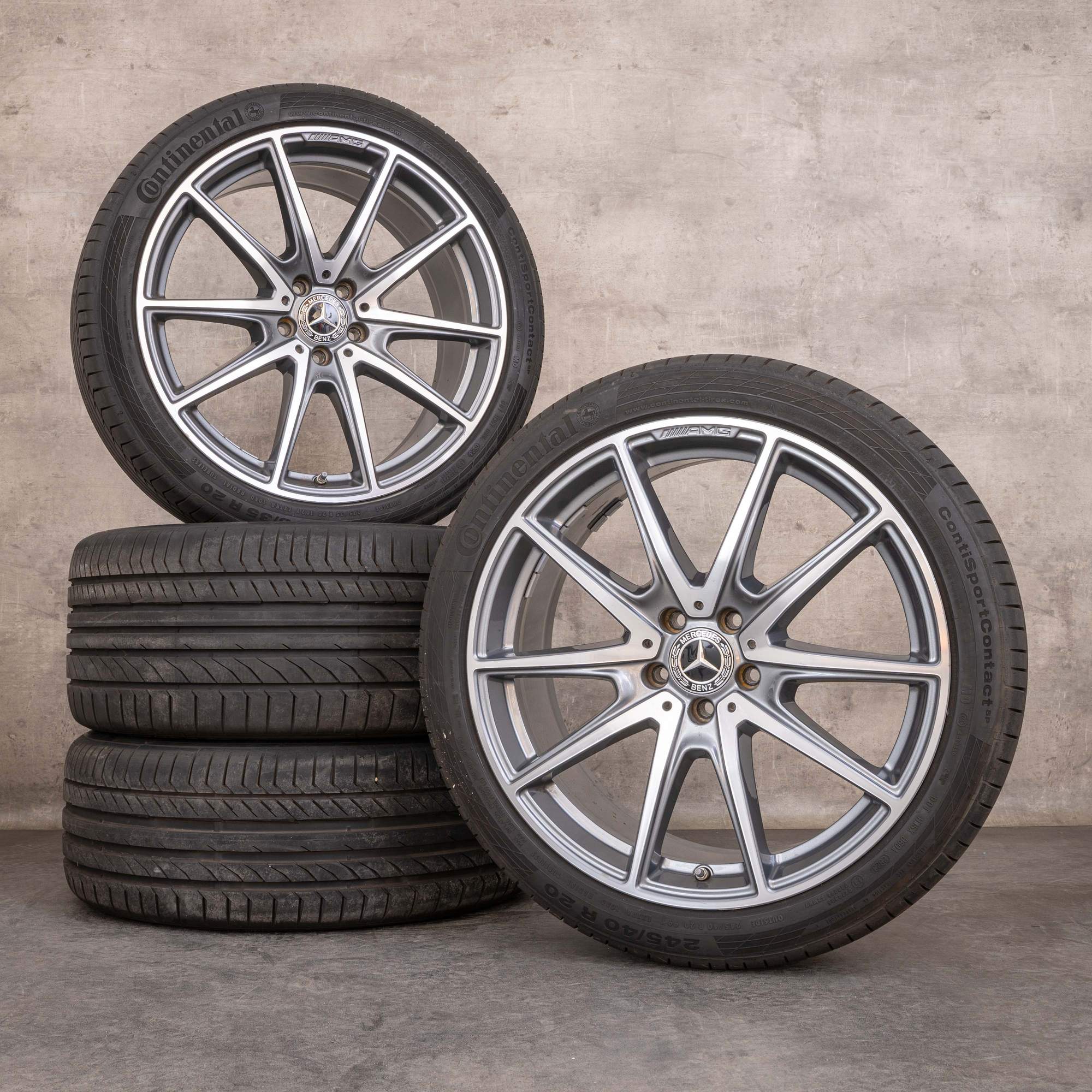 OEM Mercedes Benz S-Class AMG Rims 20 inch 222 A217 C217 Summer wheels ...