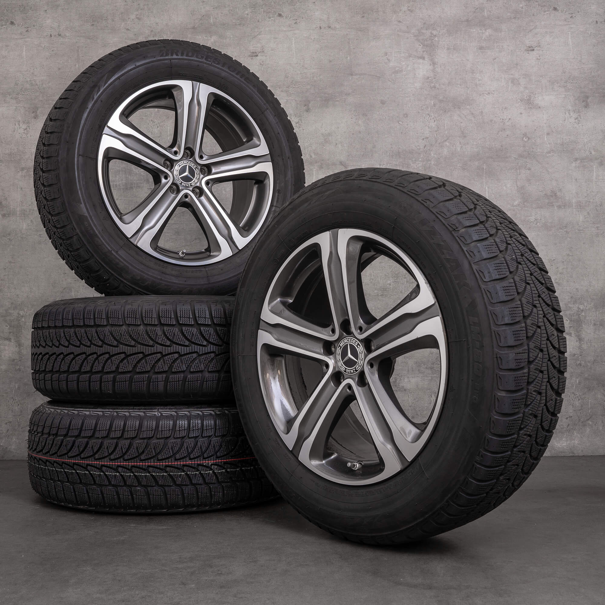OEM Mercedes Benz GLC winter wheels 18 inch X253 C253 rims A2534010700 ...