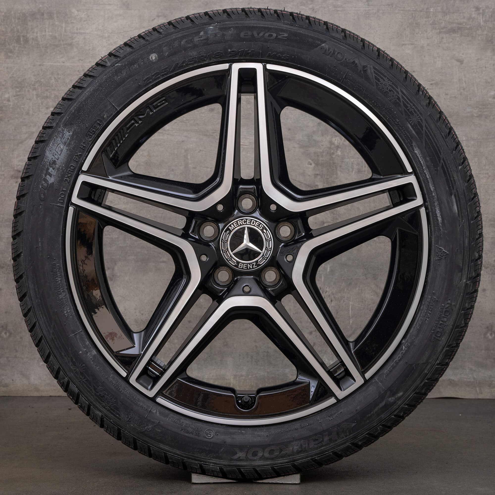 AMG Mercedes Benz A Class W177 CLA X118 winter wheels 18 inch rims ...