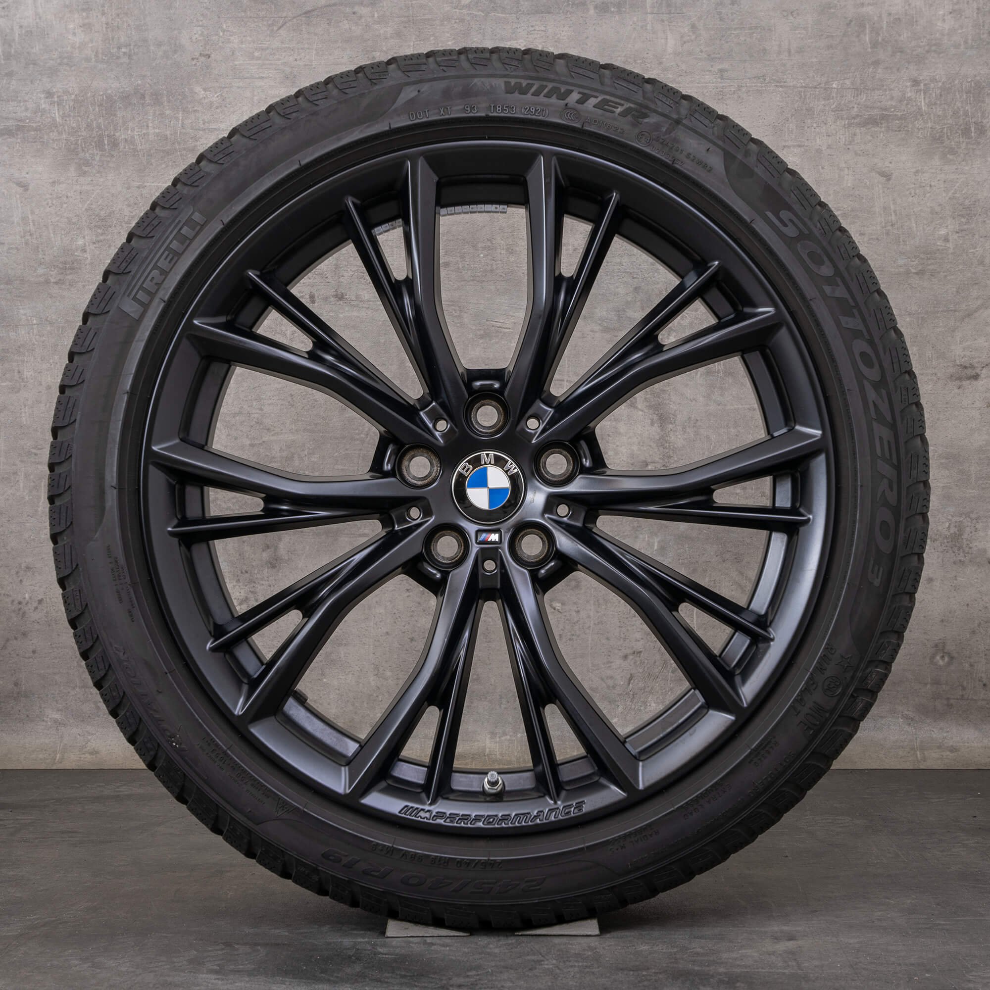 OEM BMW 5 Series snow tire packages 19 inch G30 G31 Rims Styling 786 M ...