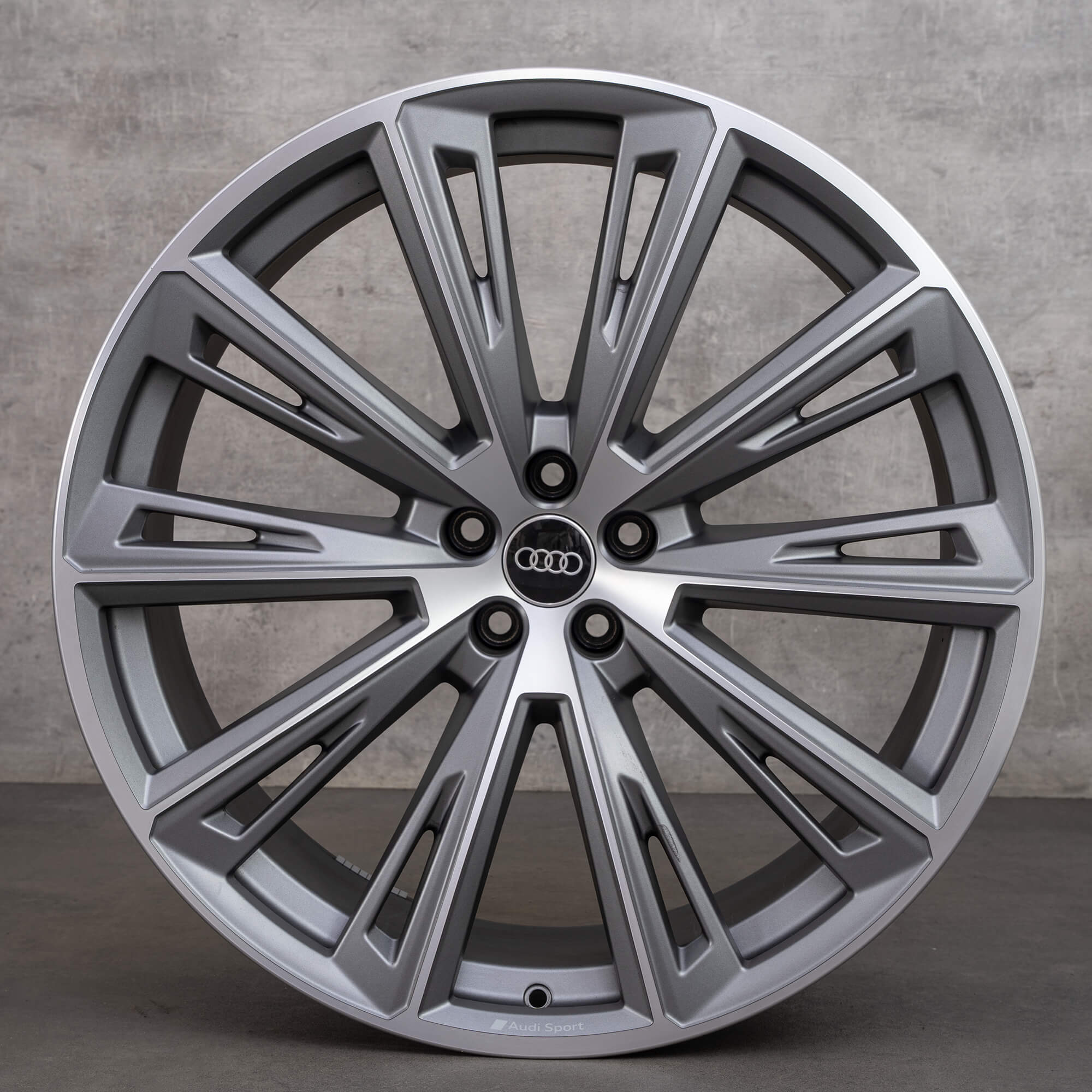 Audi 23 inch rims Q8 SQ8 4M8 aluminum 4M8601025R Trapezoid 10J x ET 15