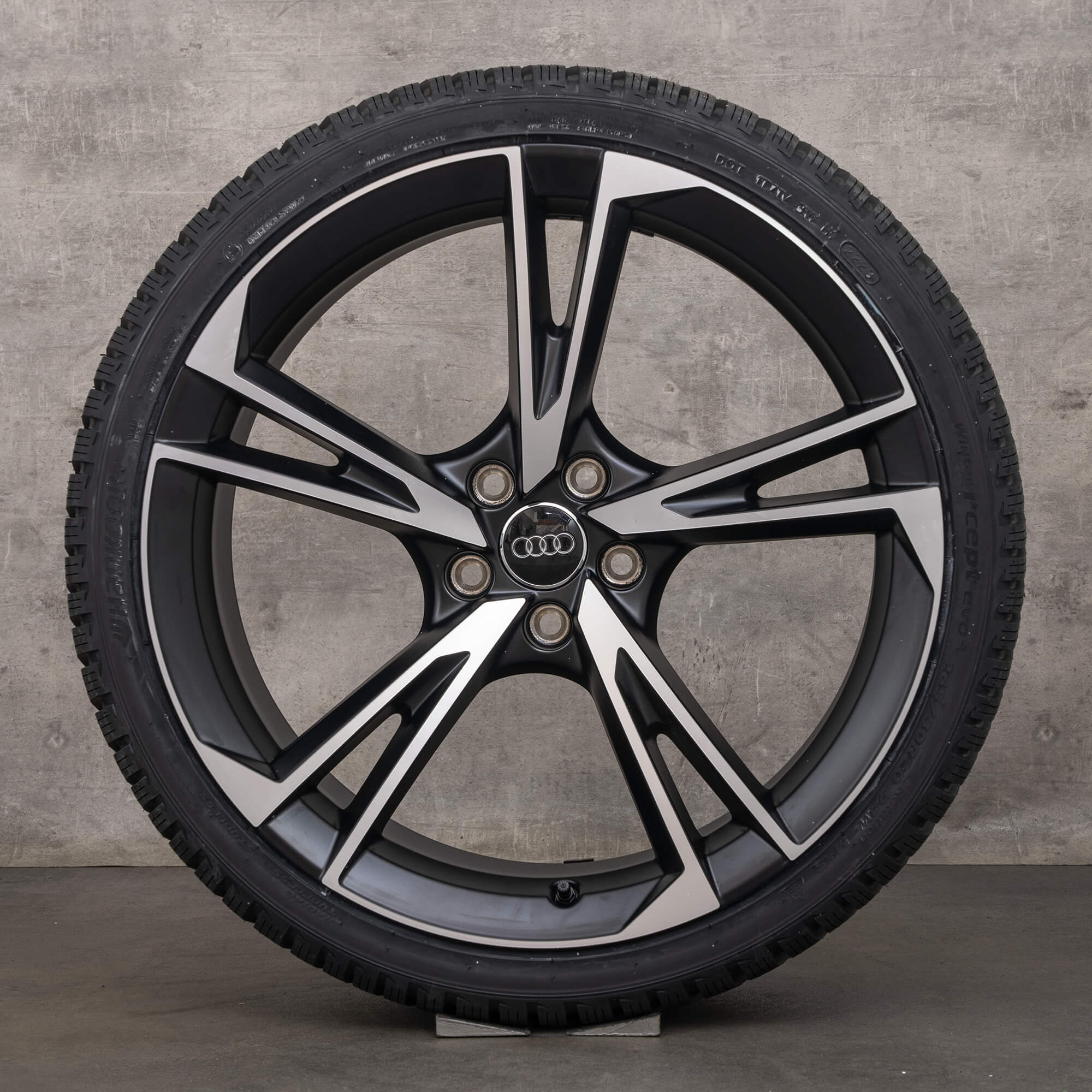 OEM Audi A5 S5 F5 8W B9 winter wheels tires 20 inch rims Falx Design NEW