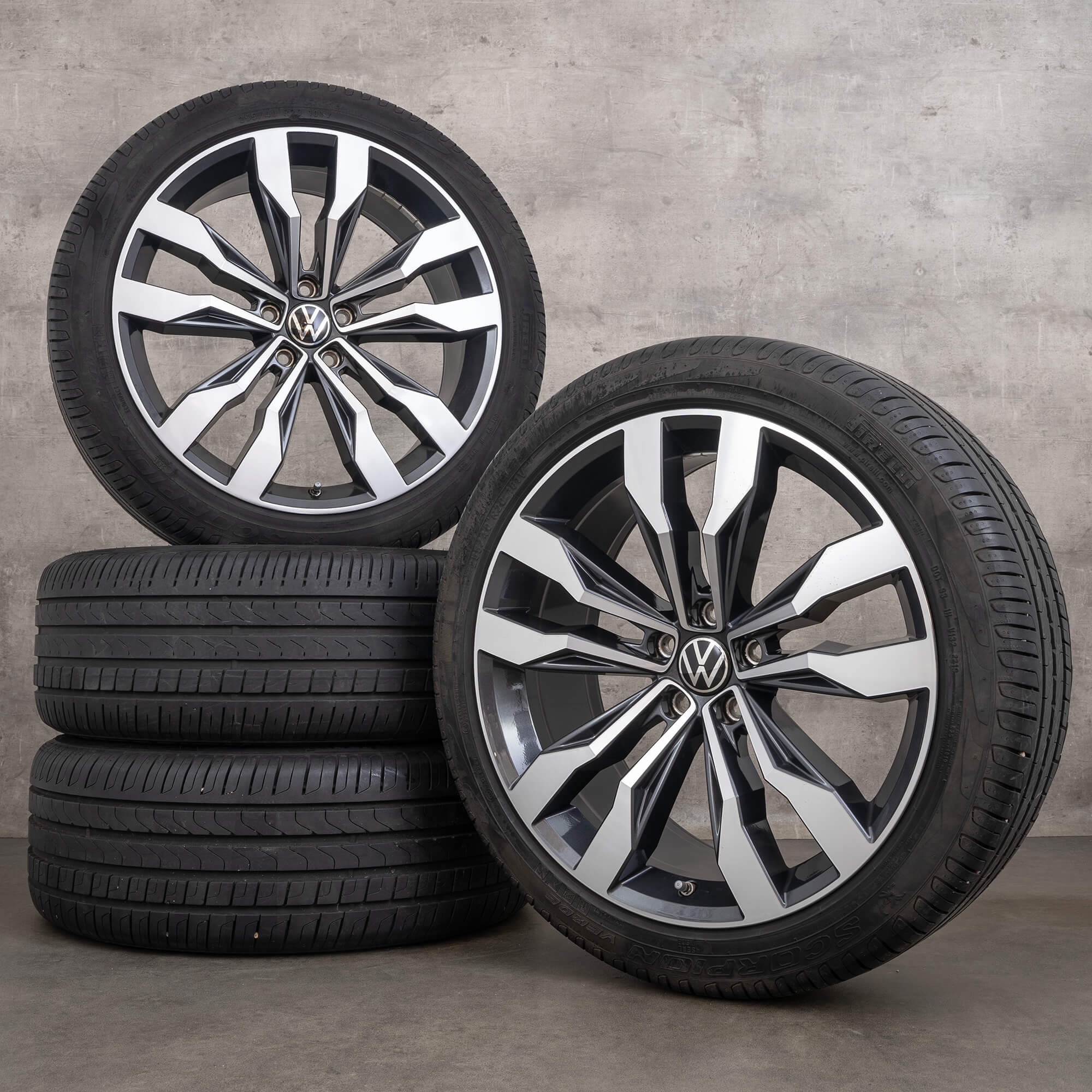 VW Tiguan 5NA summer wheels 20 inch rims tires 5NN601025Q Suzuka