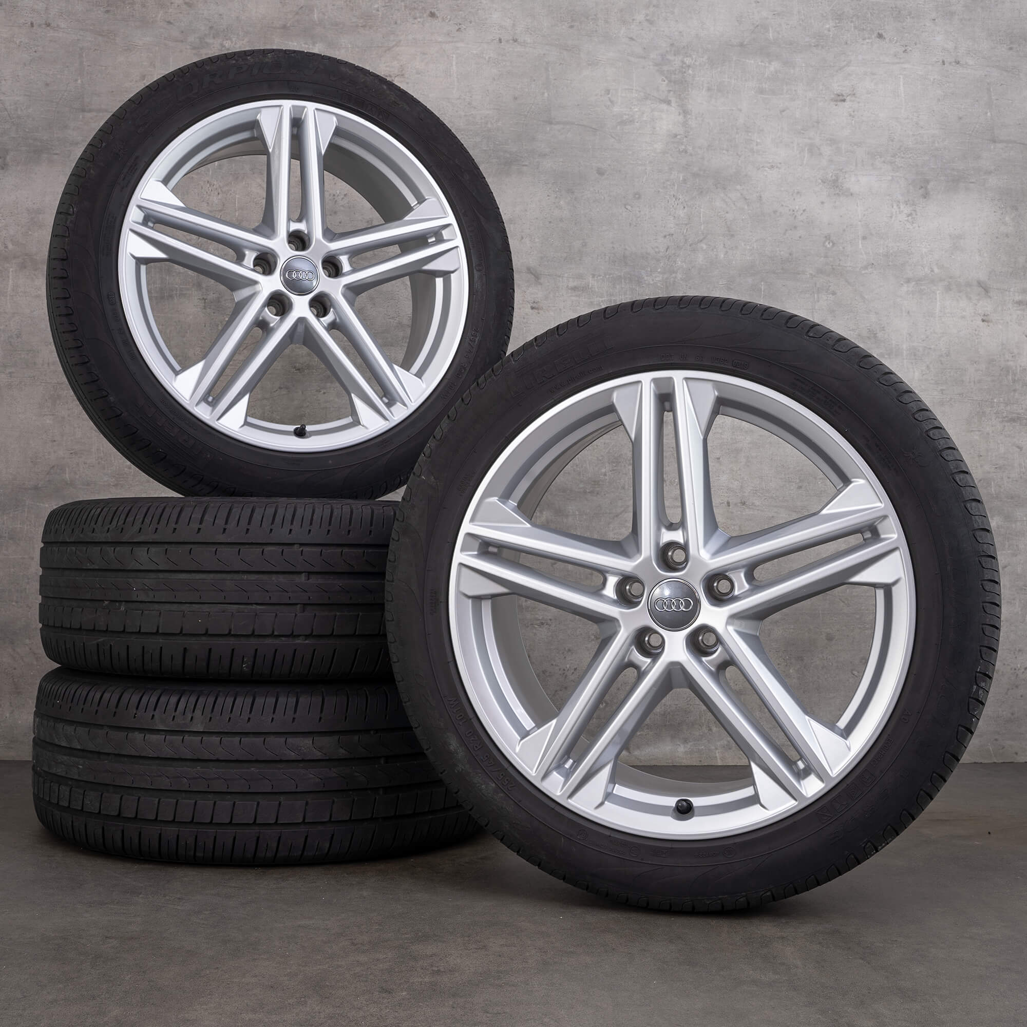 Audi Q5 SQ5 FY summer wheels 20 inch rims tires aluminum 80A01025N