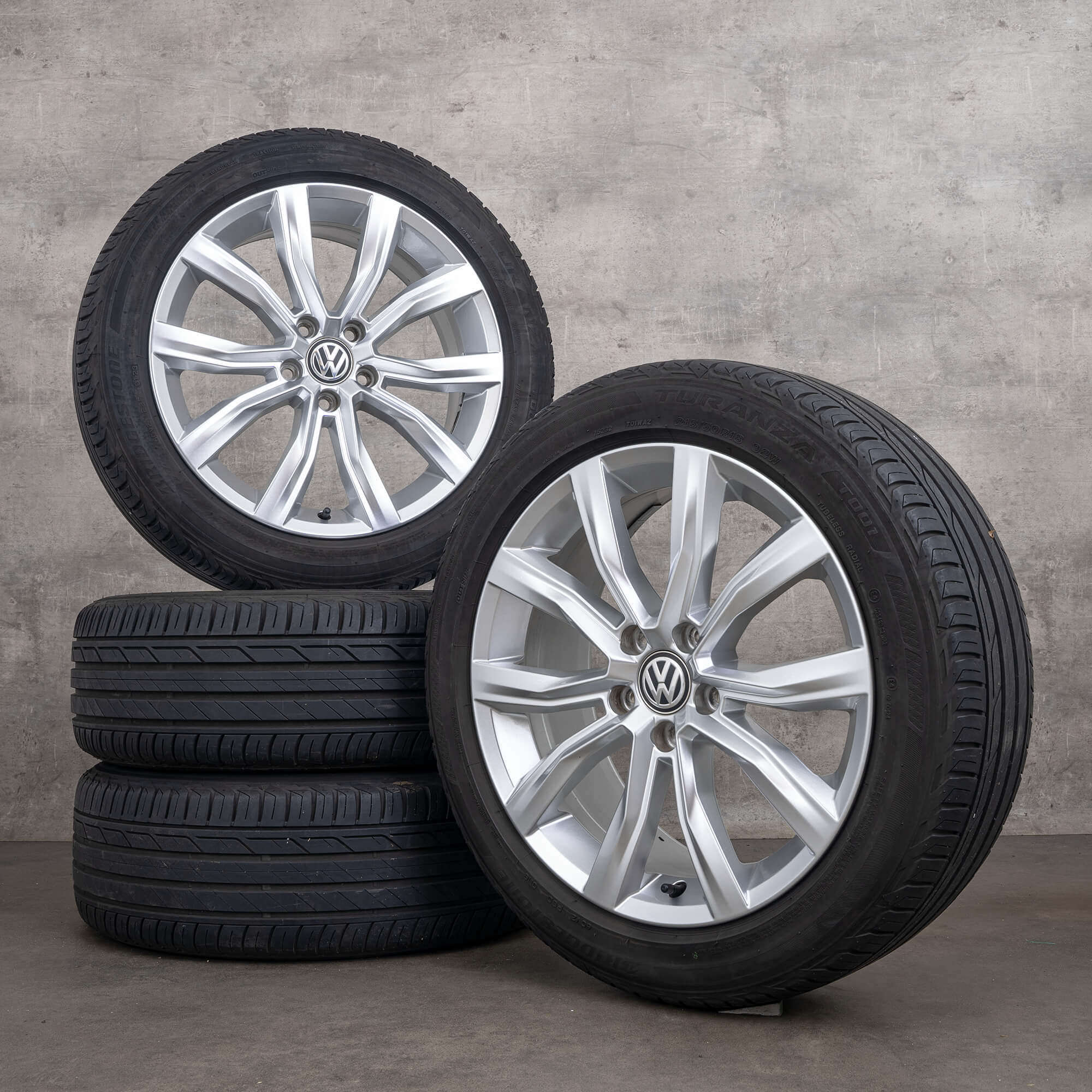 Volkswagen T-Roc A1 Turranza T001 summer wheels tires 18 inch rims
