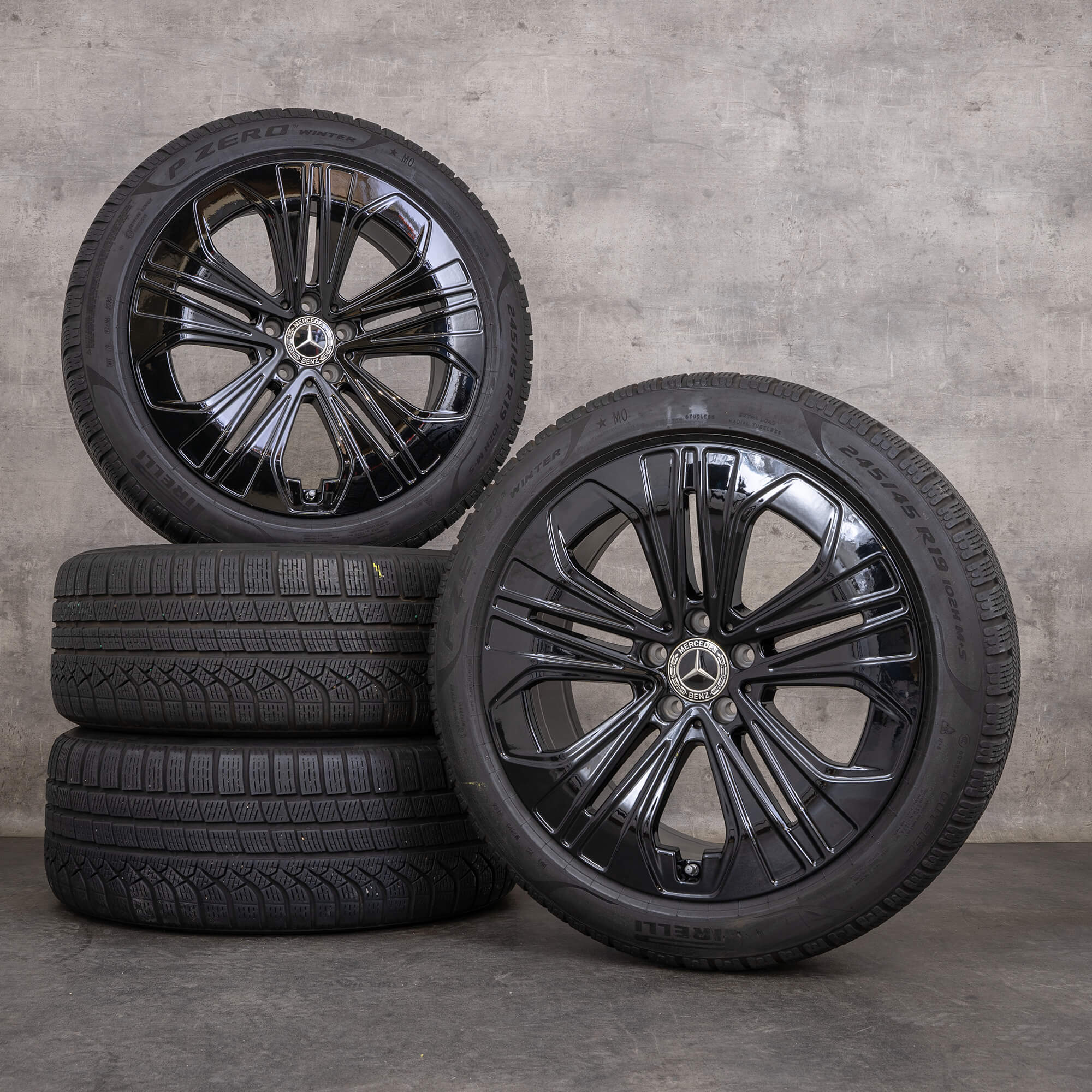OEM Mercedes Benz E-Class snow tire packages 19 inch W214 S214 Rims ...