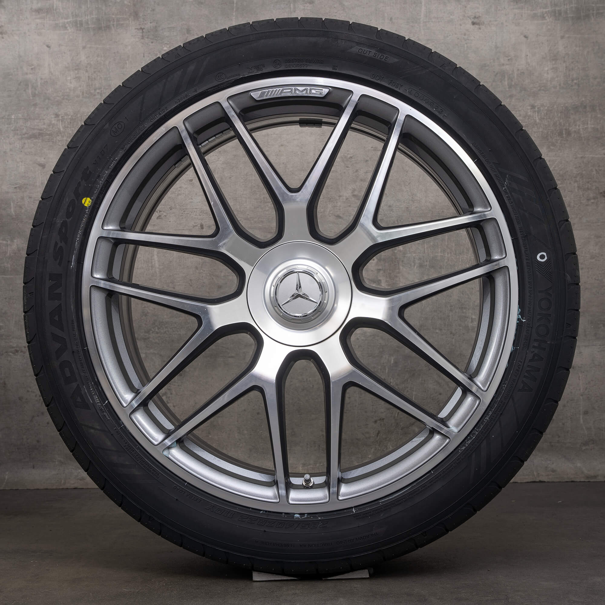 AMG Mercedes GLE 53 63 V167 summer tires 22 inch rims wheels new