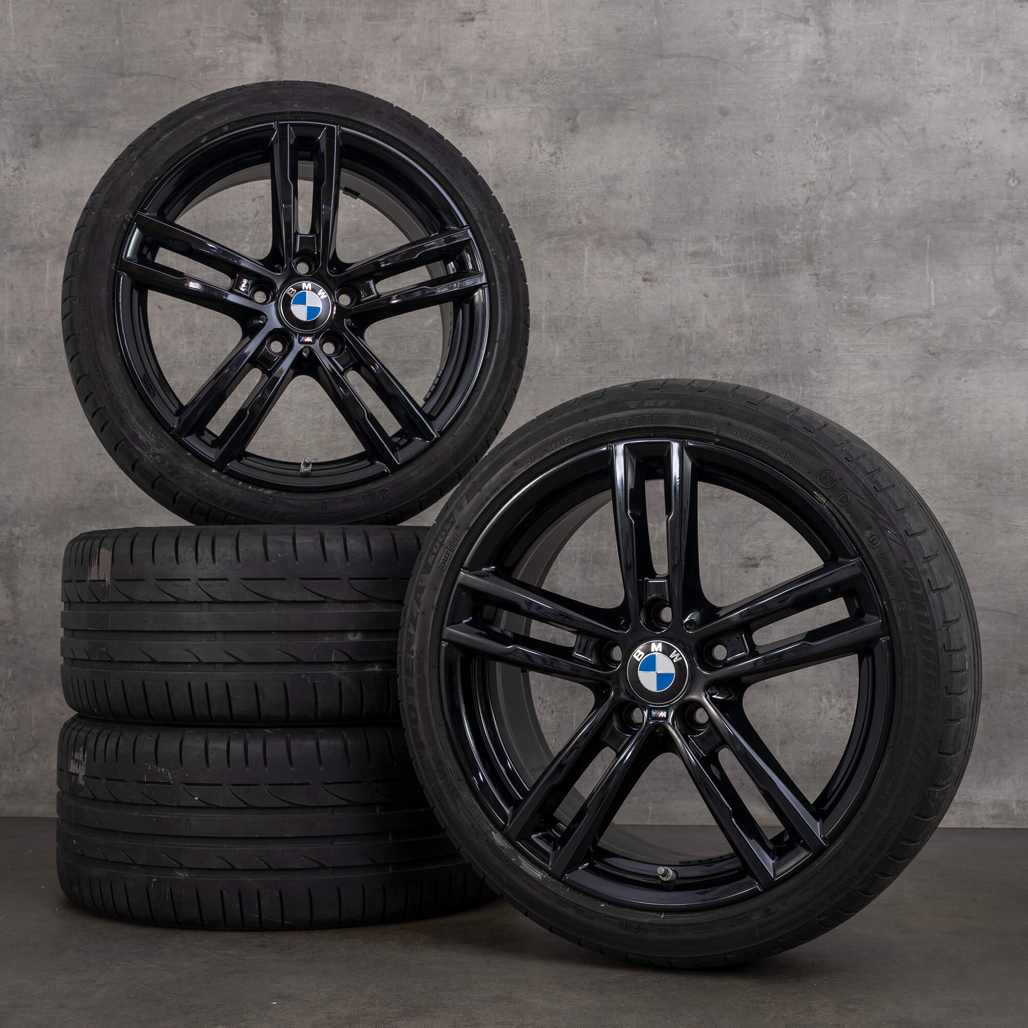 BMW 1er F20 F21 F22 F23 summer tires 18 inch wheels rims 719 M