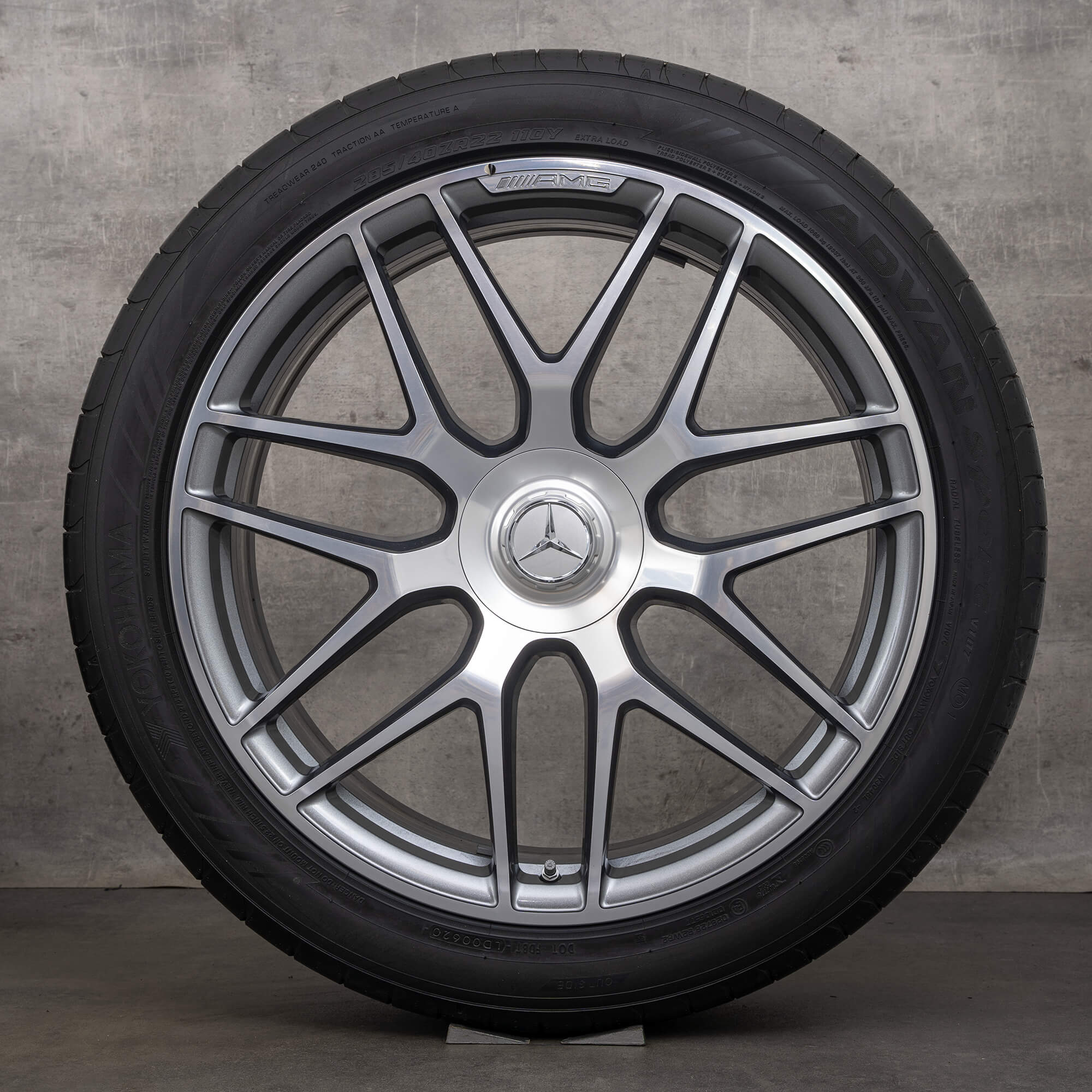 AMG Mercedes GLE 53 63 V167 summer wheels tires 22 inch rims