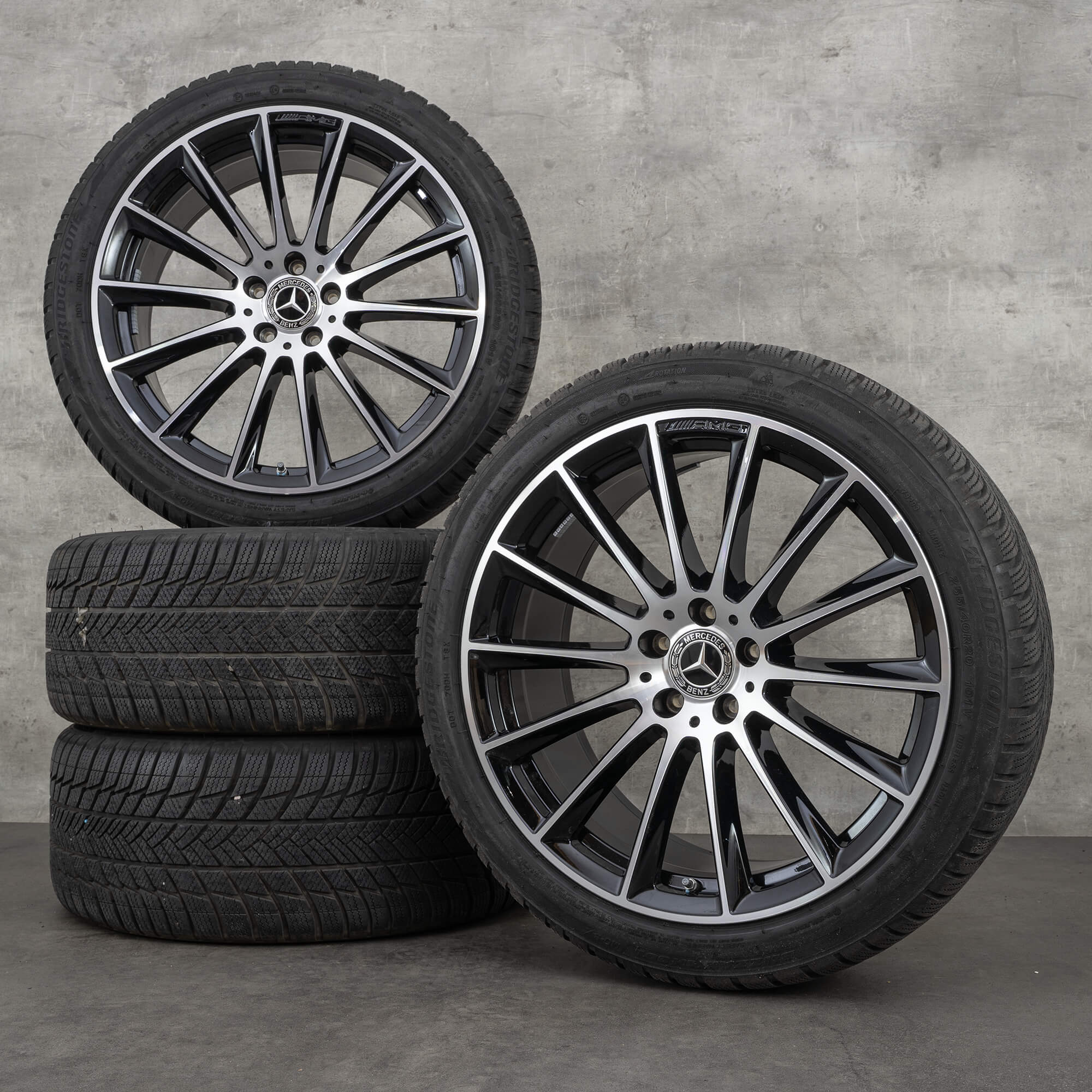 AMG 20 Zoll Mercedes S-Klasse W223 V223 Winterreifen Winterräder ...