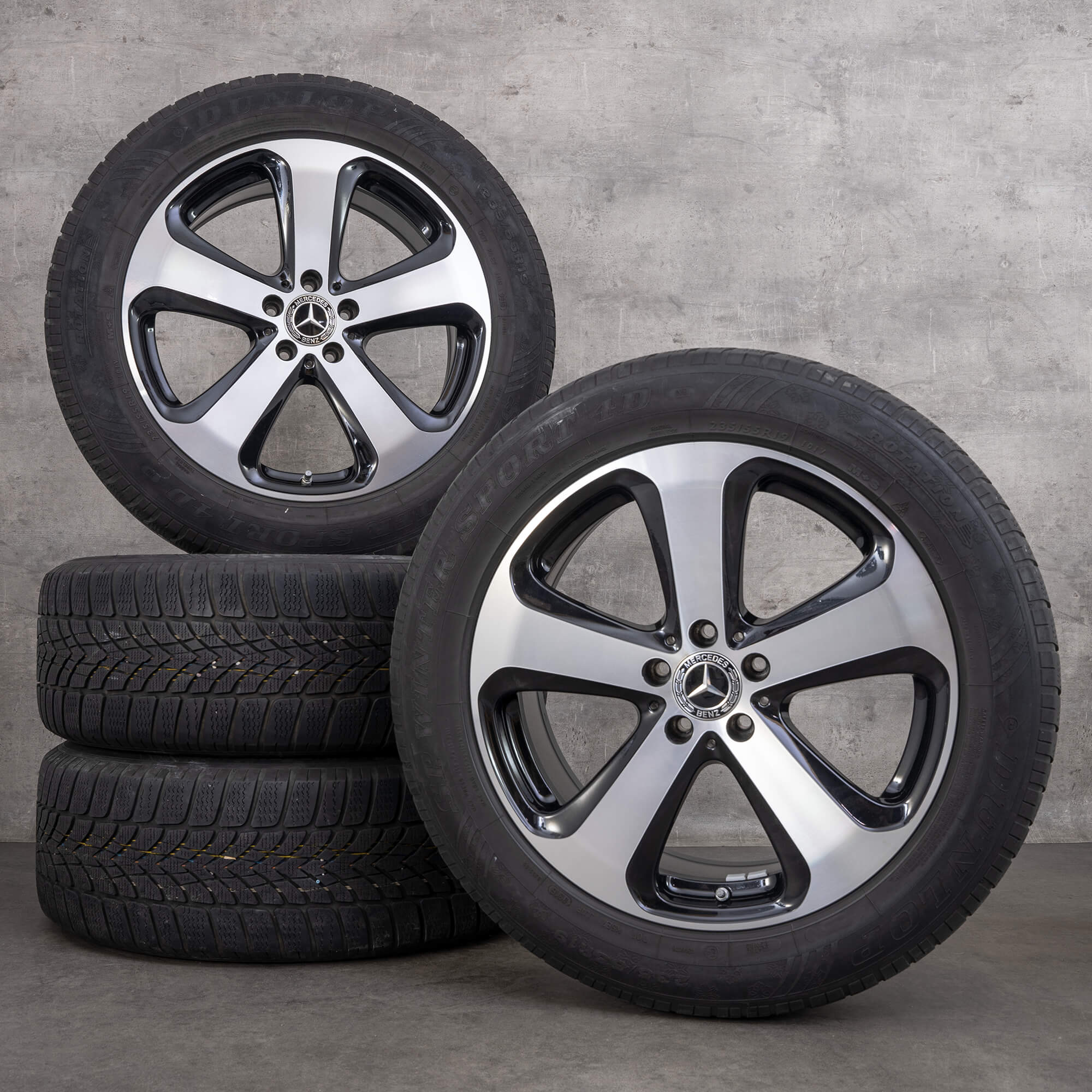 Mercedes 19 inch rims GLC Coupé SUV C253 X253 W253 winter wheels tires