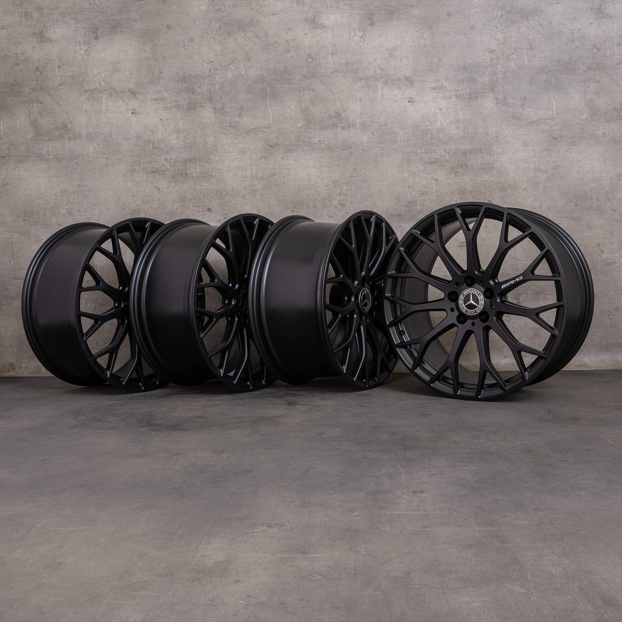 OEM Mercedes Benz C-Class 63 S E AMG Rims 20 inch W206 S206 A2064013100 ...