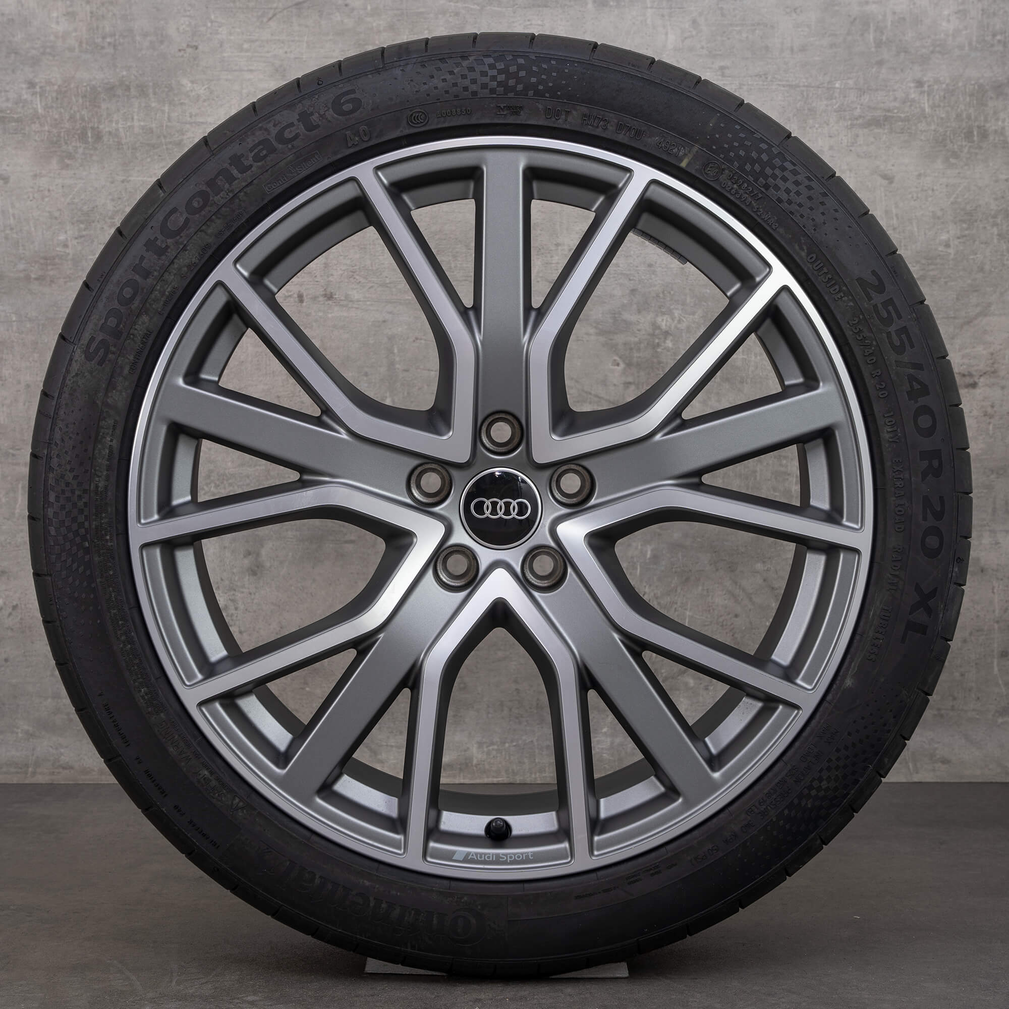 Audi 20 inch rims A6 S6 4K C8 summer tires wheels 4K0601025AB