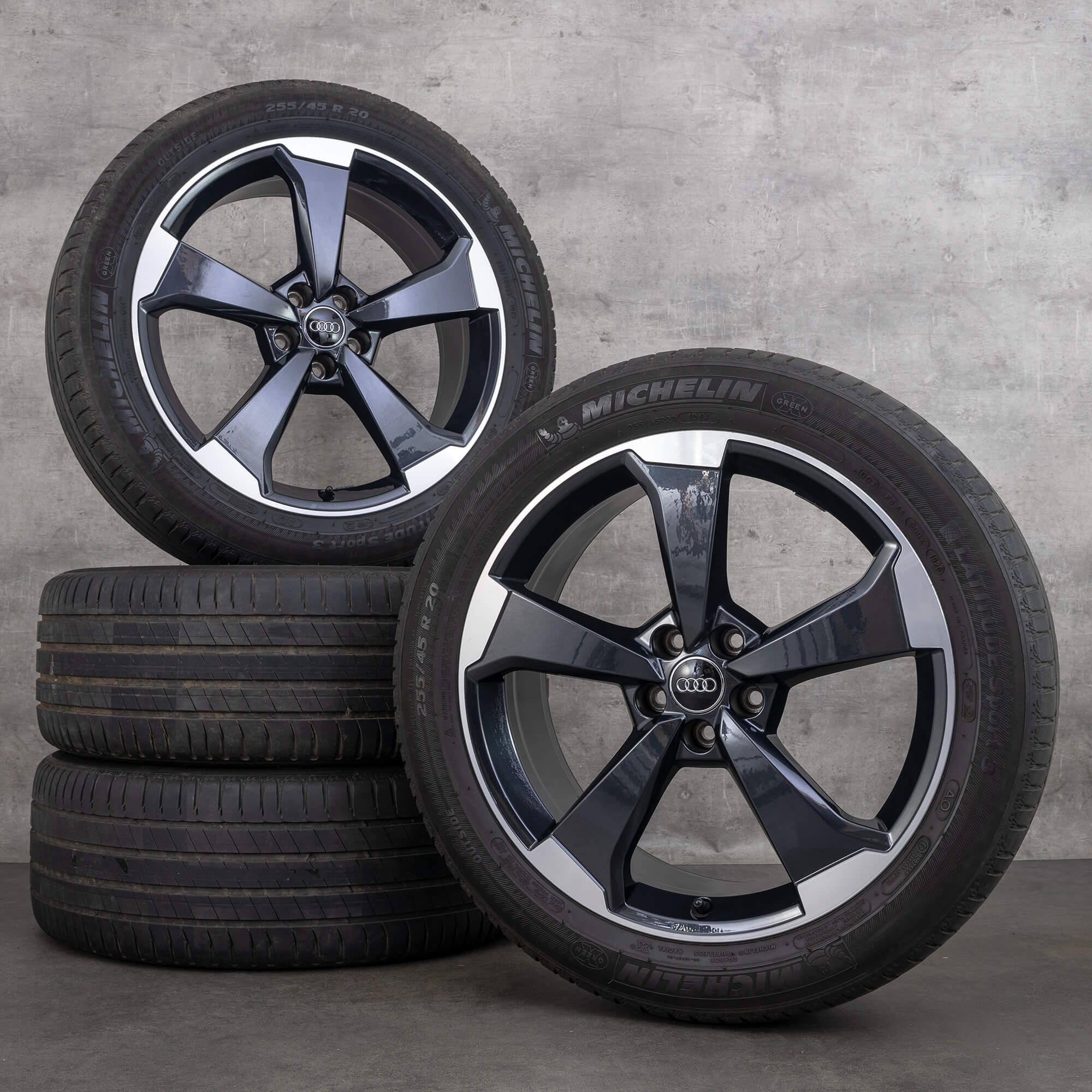 Audi 20 inch rims Q5 SQ5 FY Rotor summer tires wheels 80A601025Q