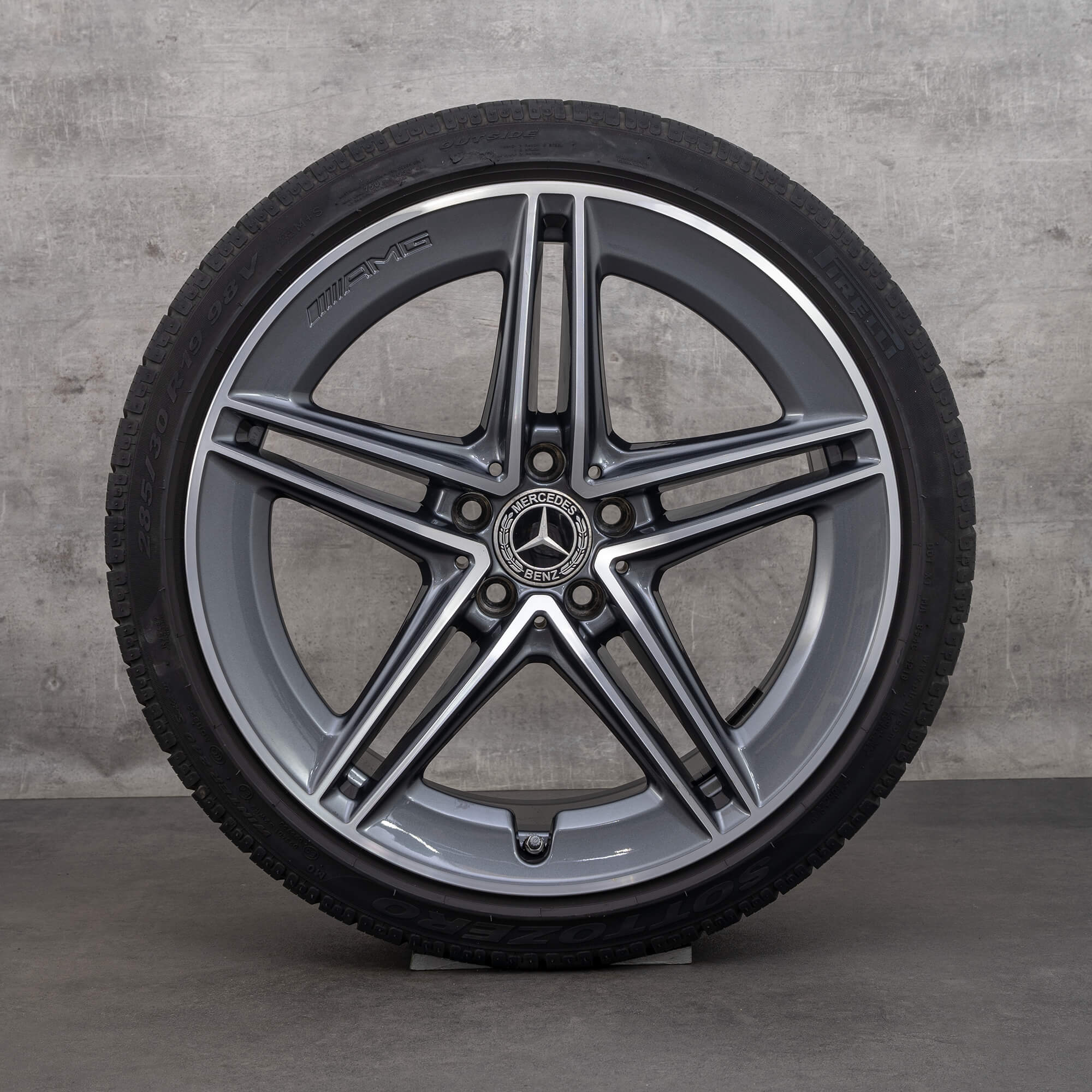 AMG 19 inch rims Mercedes Benz C63 C63S C205 A205 winter wheels tires