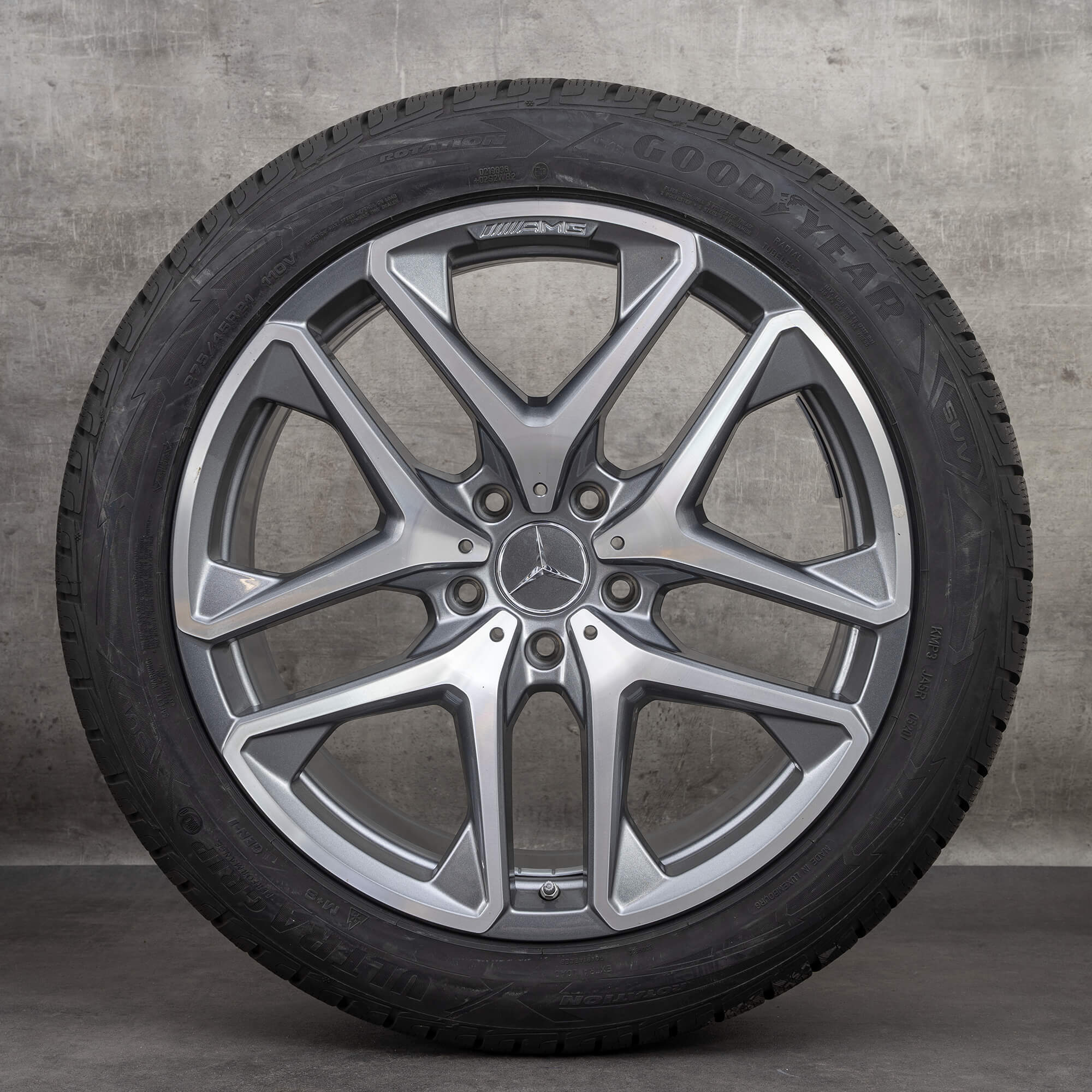 Original Mercedes Benz G-Klasse G63 AMG Winterräder 21 Zoll W463A W465 ...