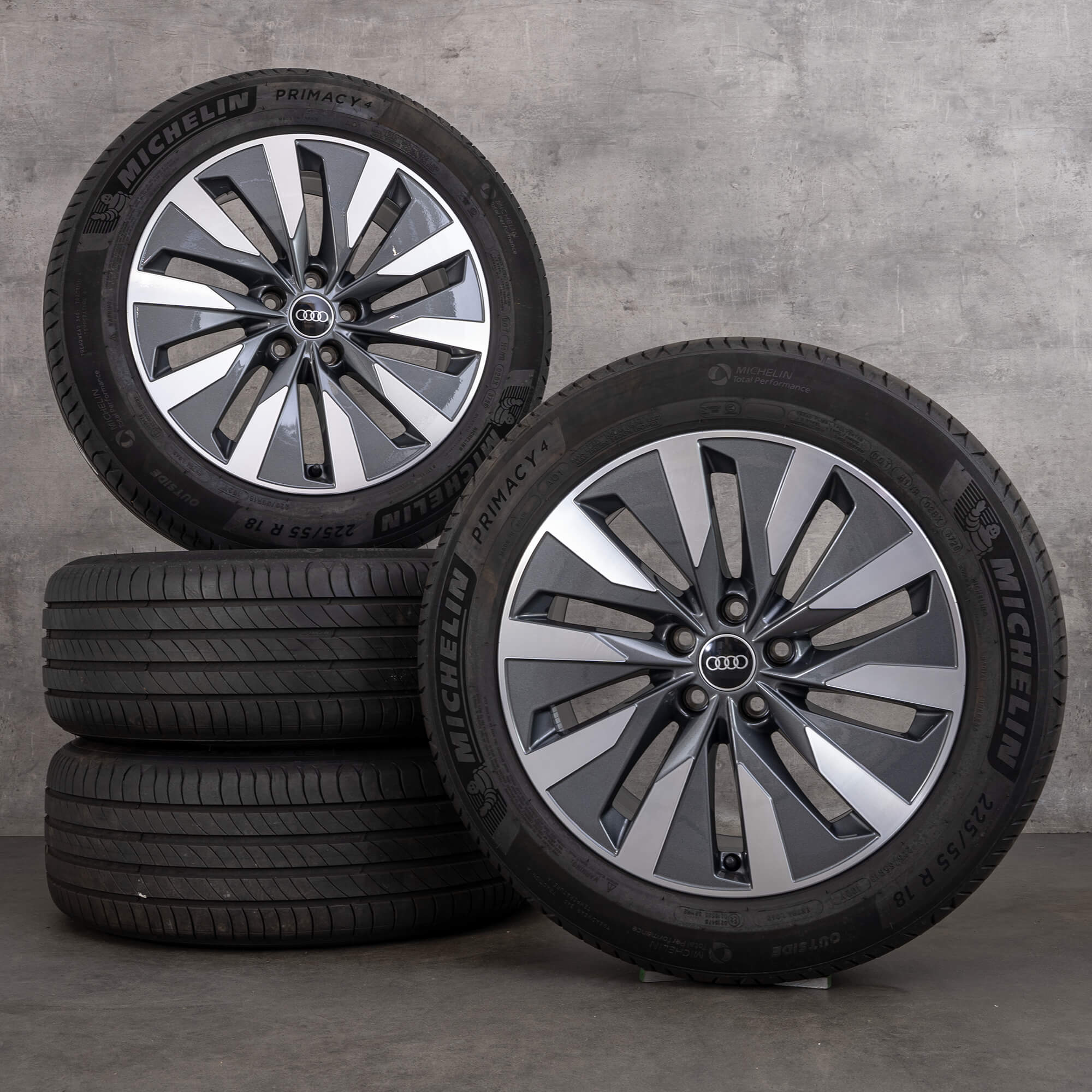 Audi A6 4K C8 summer wheels 18 inch tires Aero rims 4K0601025B