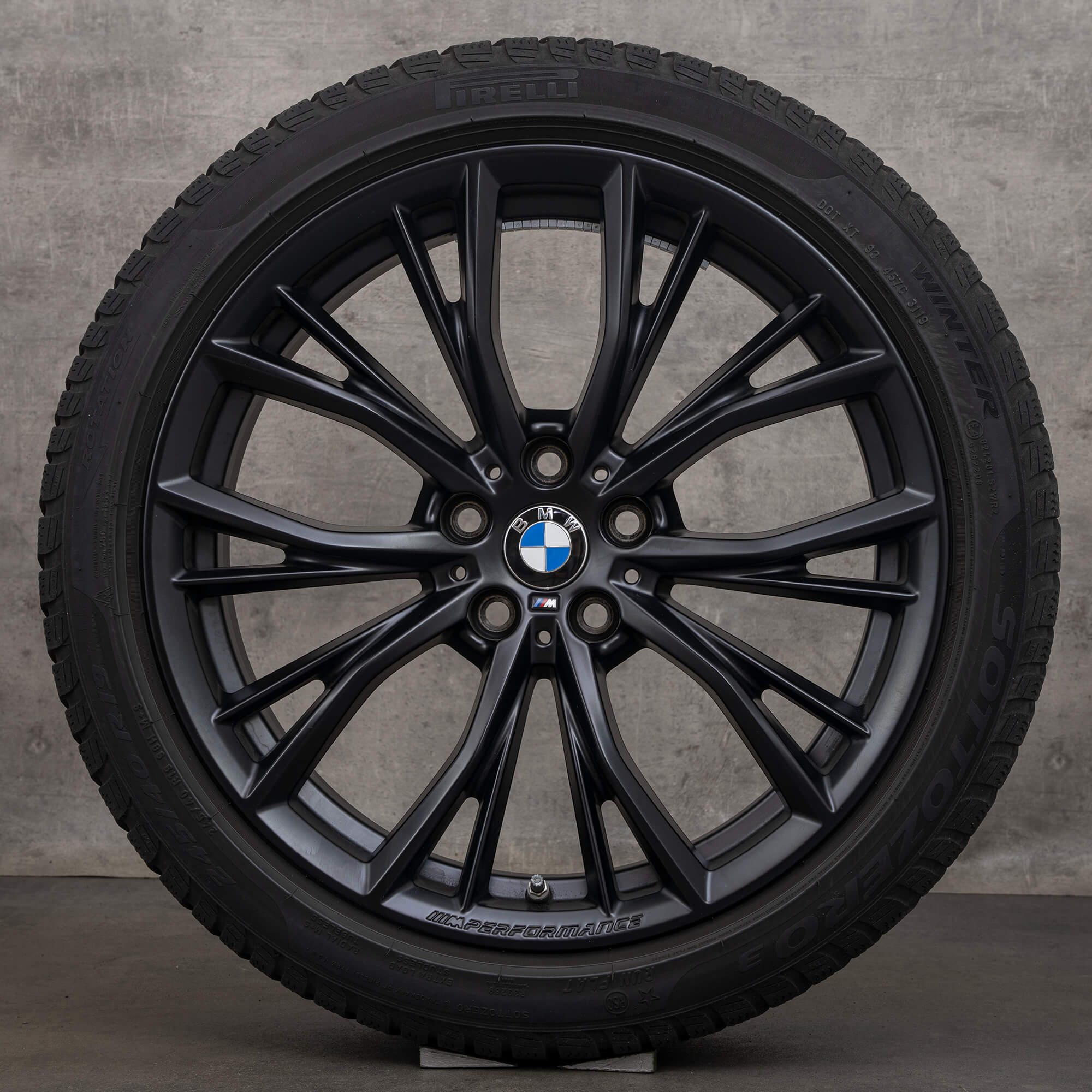 BMW 5 Series G30 G31 8 G14 G15 G16 Performance winter wheels 19 inch ...