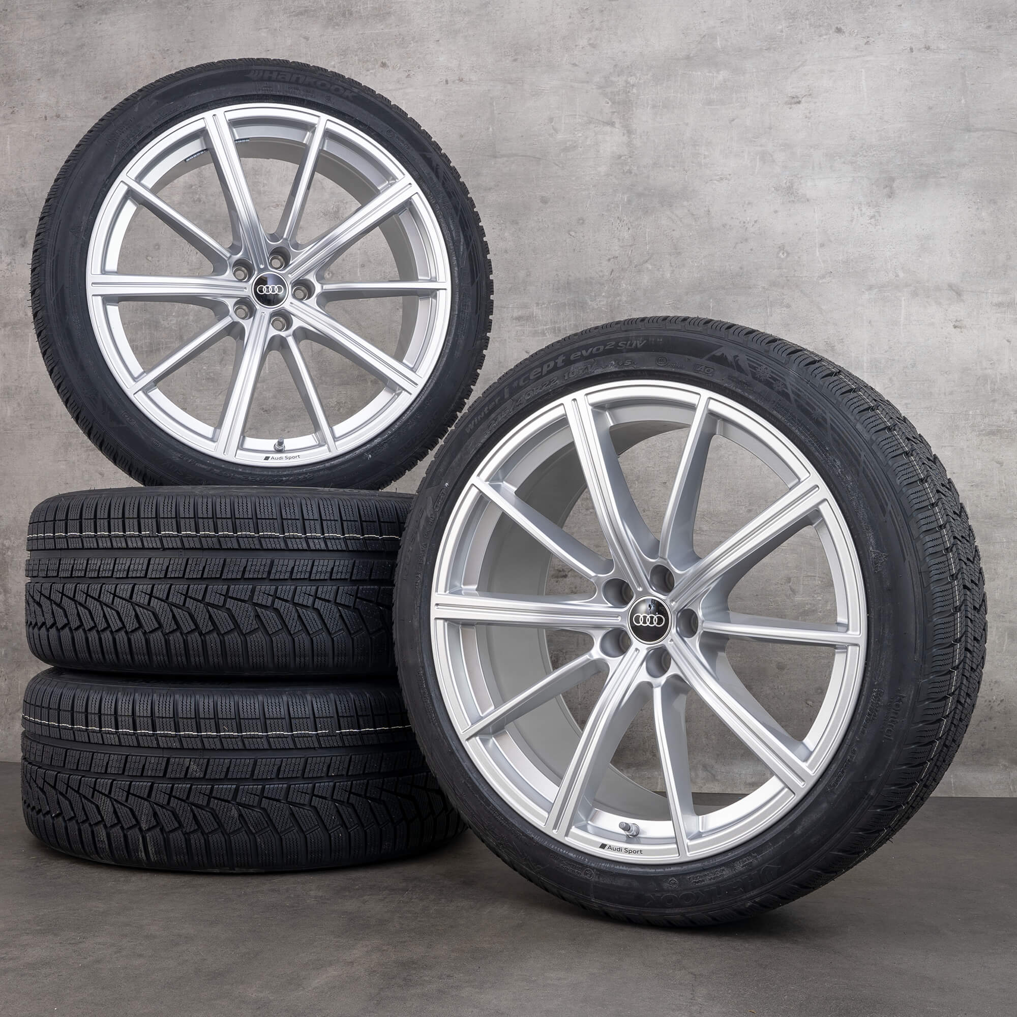 Audi 22 Inch Rims Rsq8 4m8 Winter Tires Oem Wheels 4m8601025am New