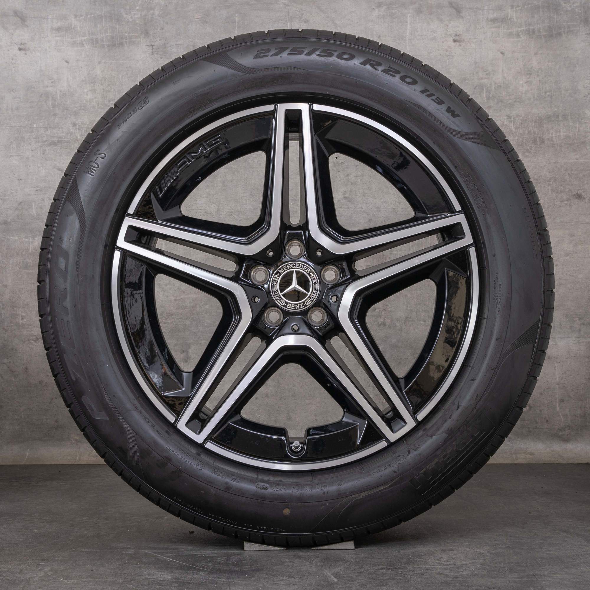 OEM Mercedes Benz GLE & 53 AMG Rims 20 inch X167 C167 Summer wheels ...