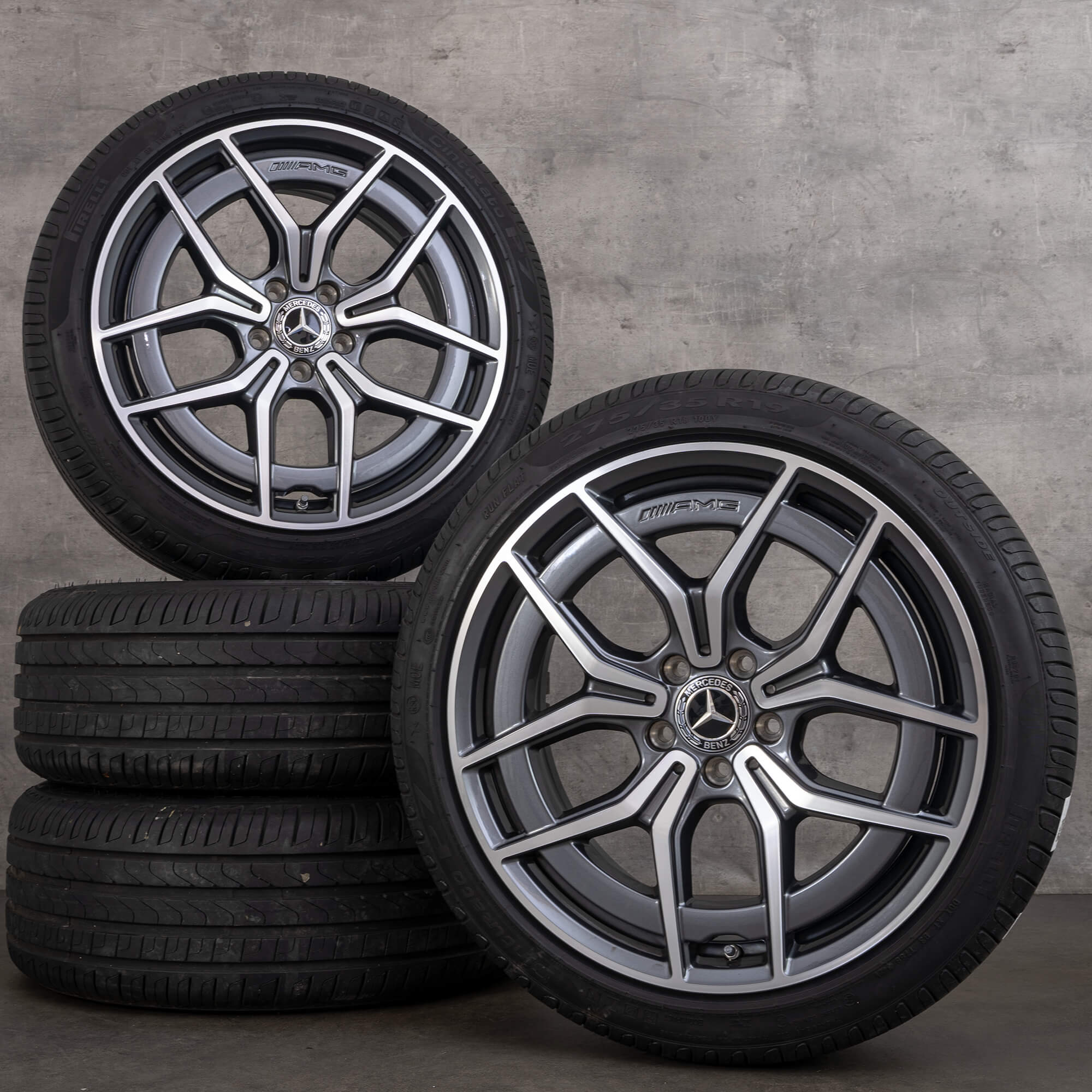 AMG rims Mercedes Benz E-Class W213 S213 C238 A238 summer wheels 19 inches