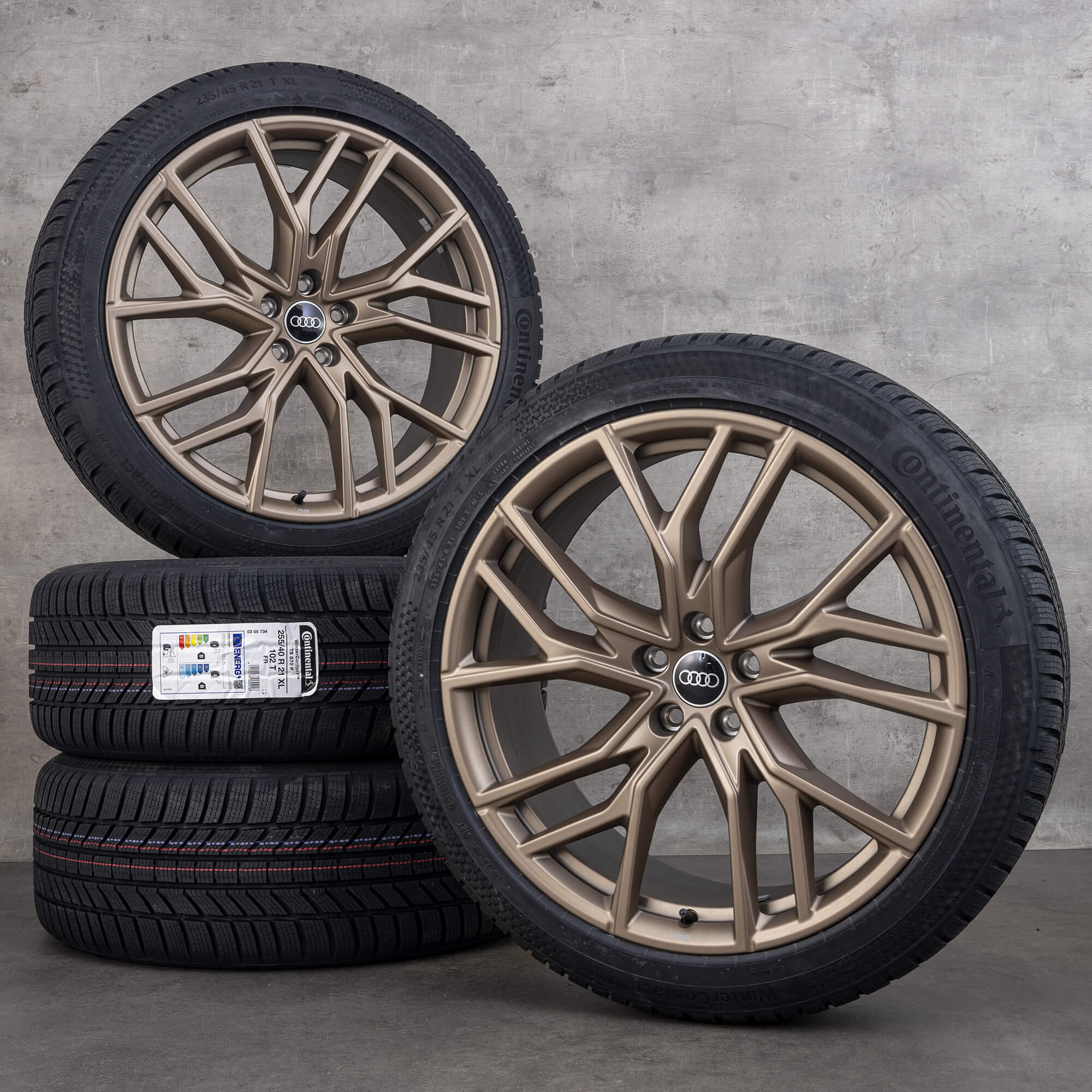 Audi 21 Inch Rims Q4 E Tron And Sportback Alloy Winter Tires Wheels New