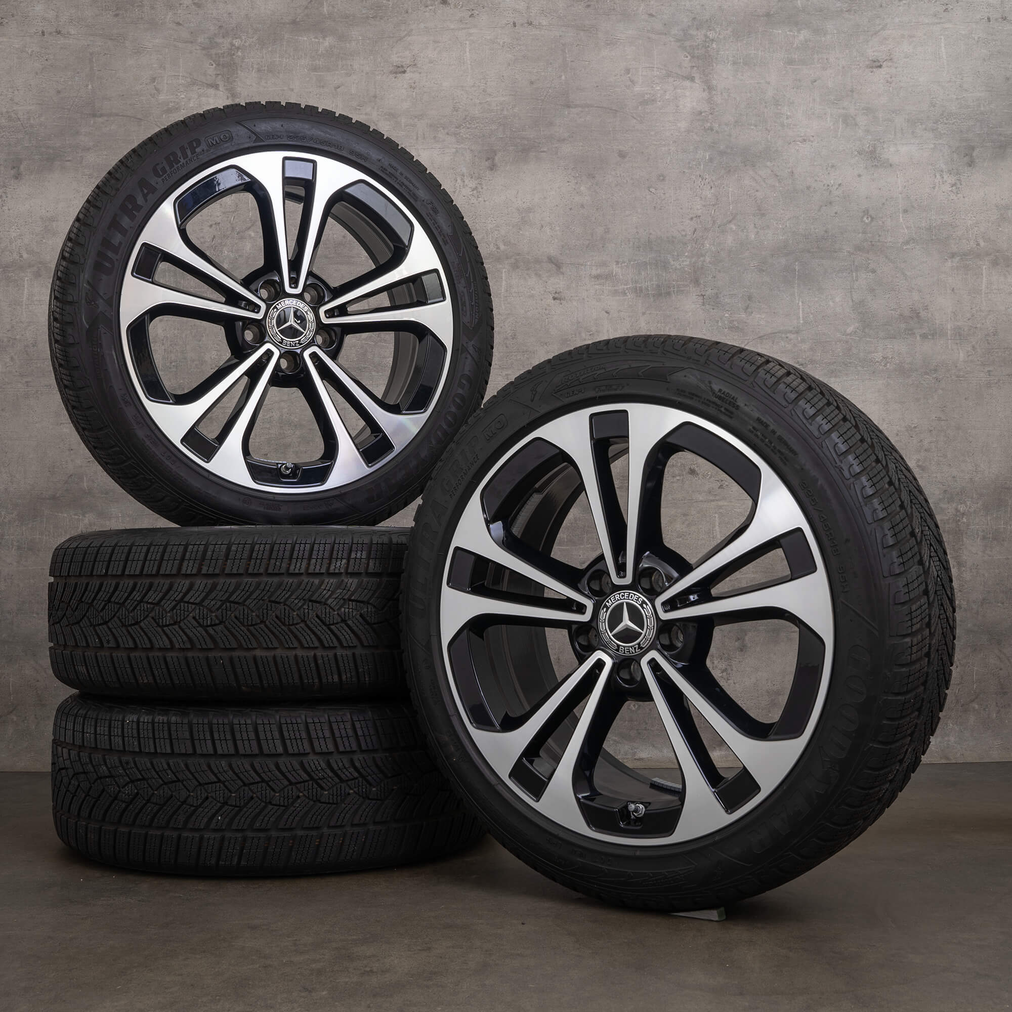 OEM Mercedes Benz C-Class winter wheels 18 inch W206 S206 rims ...