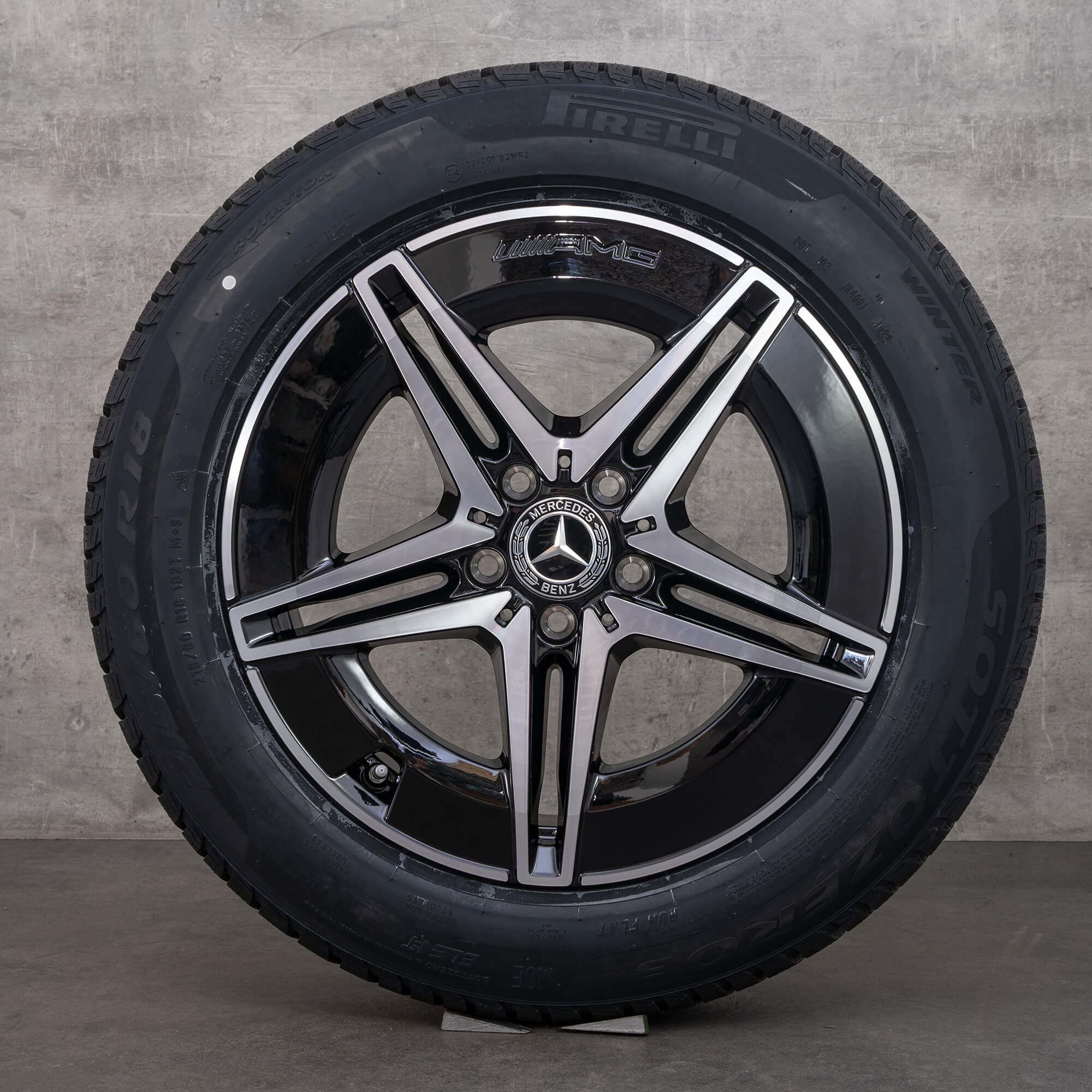 18 Zoll Mercedes EQA H243 EQB X243 Winterreifen Winterräder Felgen A2434011700