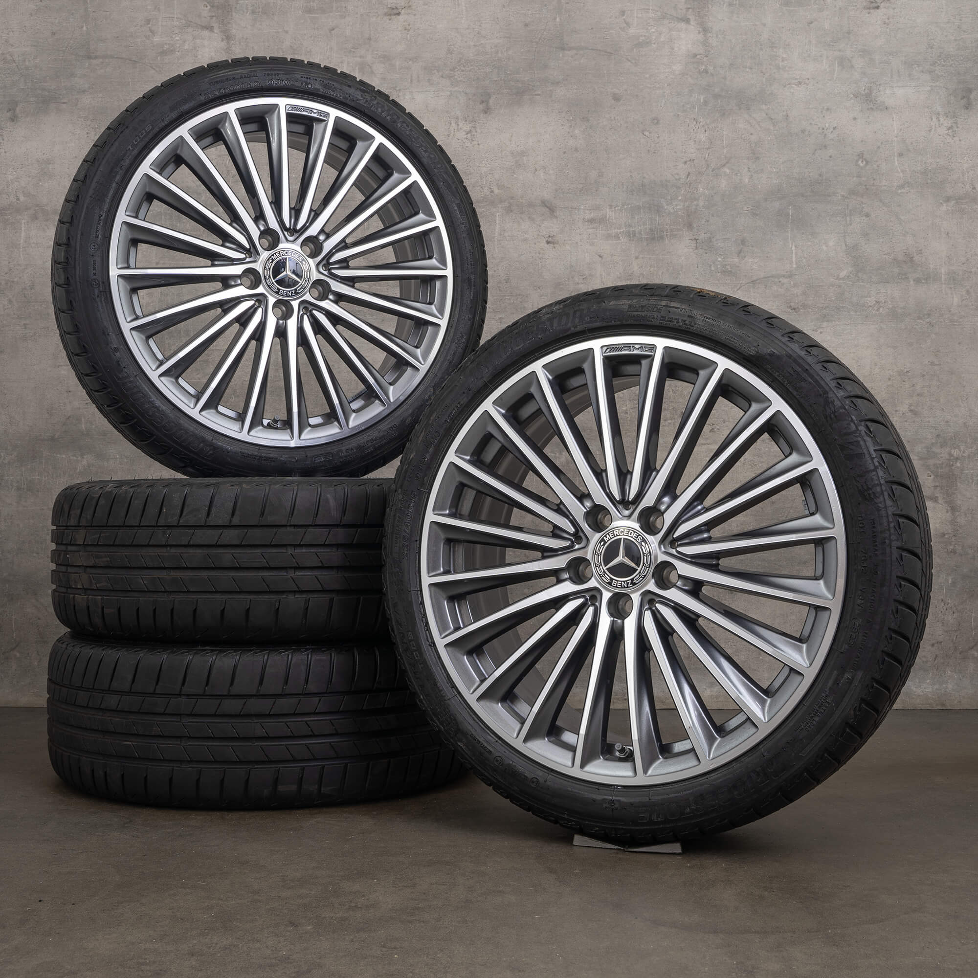 OEM AMG Mercedes Benz AB Class CLA rims 19 inch W177 W247 C118 X118 ...