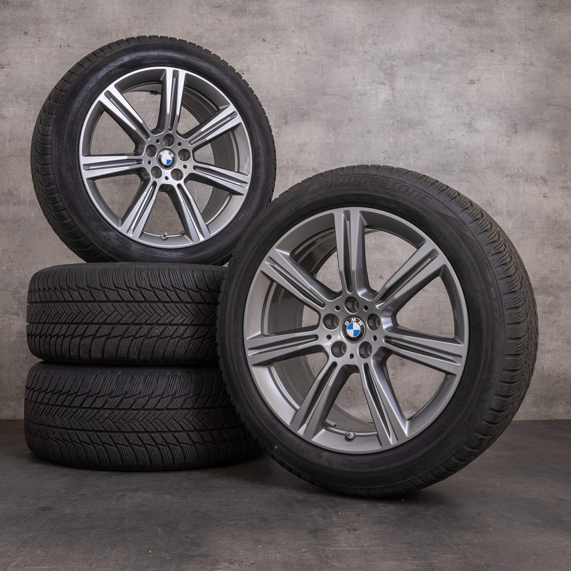 OEM BMW X5 X6 snow tire packages 20 inch G05 G06 Rims Styling 736 ...