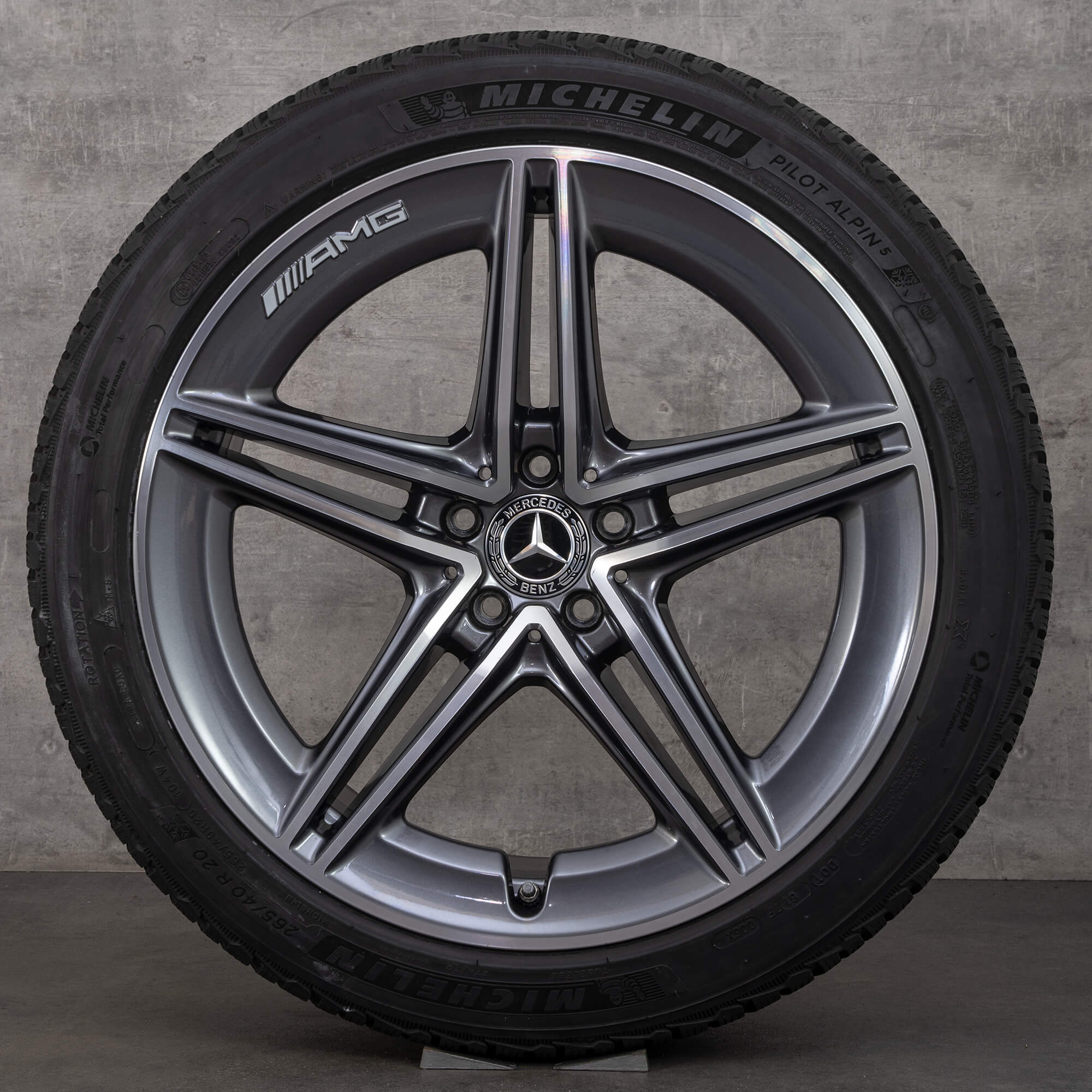 Mercedes Benz 20 inch rims AMG GT 43 53 63 63S X290 winter tires wheels