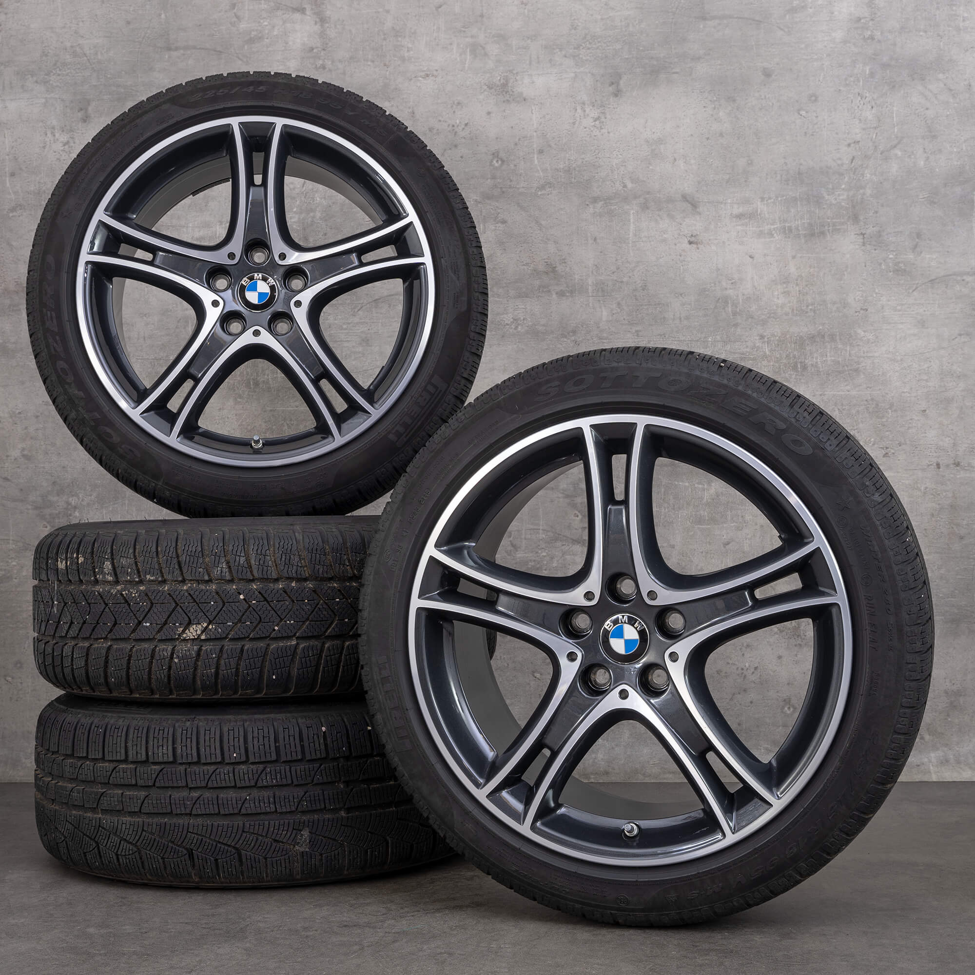 BMW 18 inch rims 2 series F45 F46 Active Gran Tourer OEM winter wheels 361