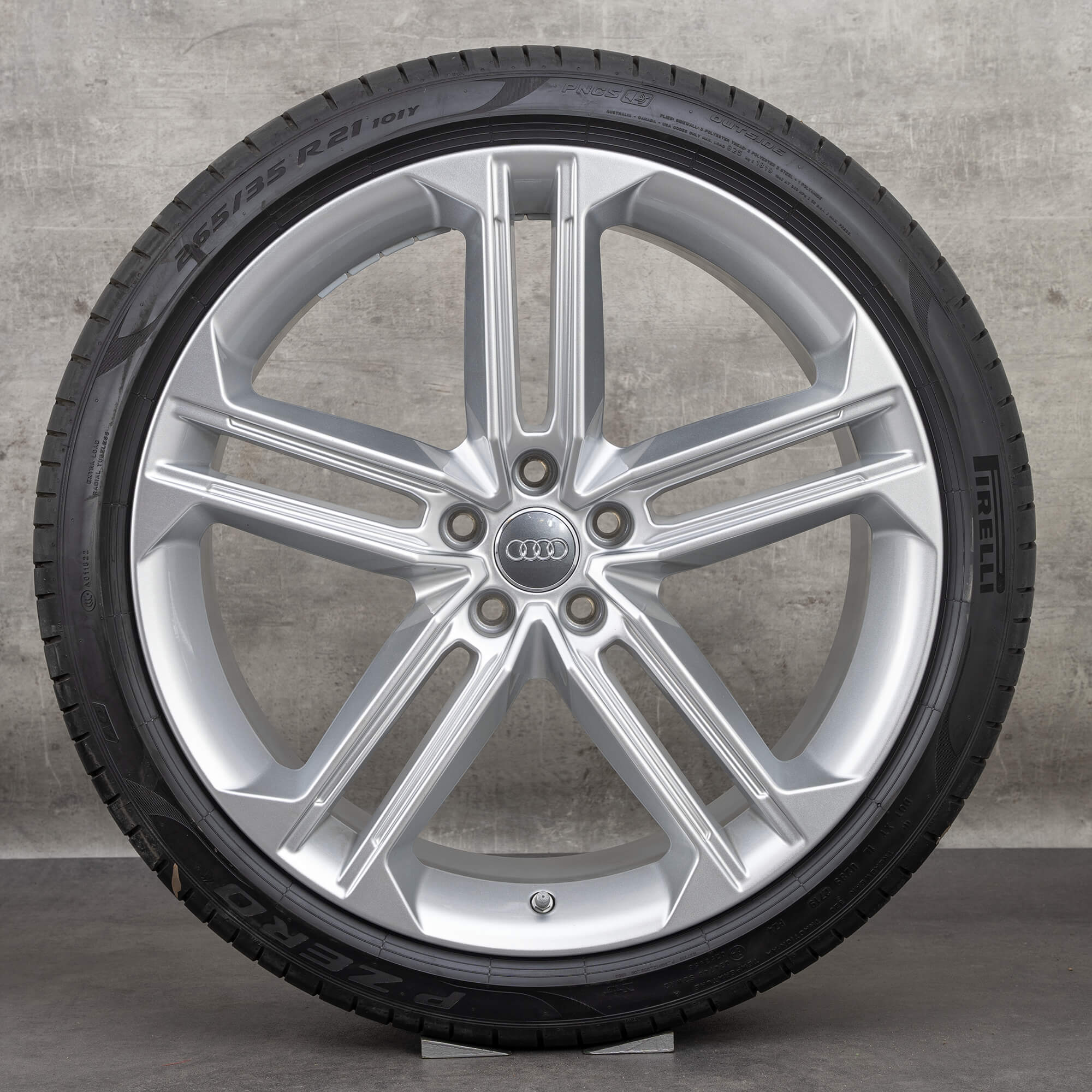 Audi 21 inch velgen A8 S8 4N alloy velgen zomerbanden zomervelgen
