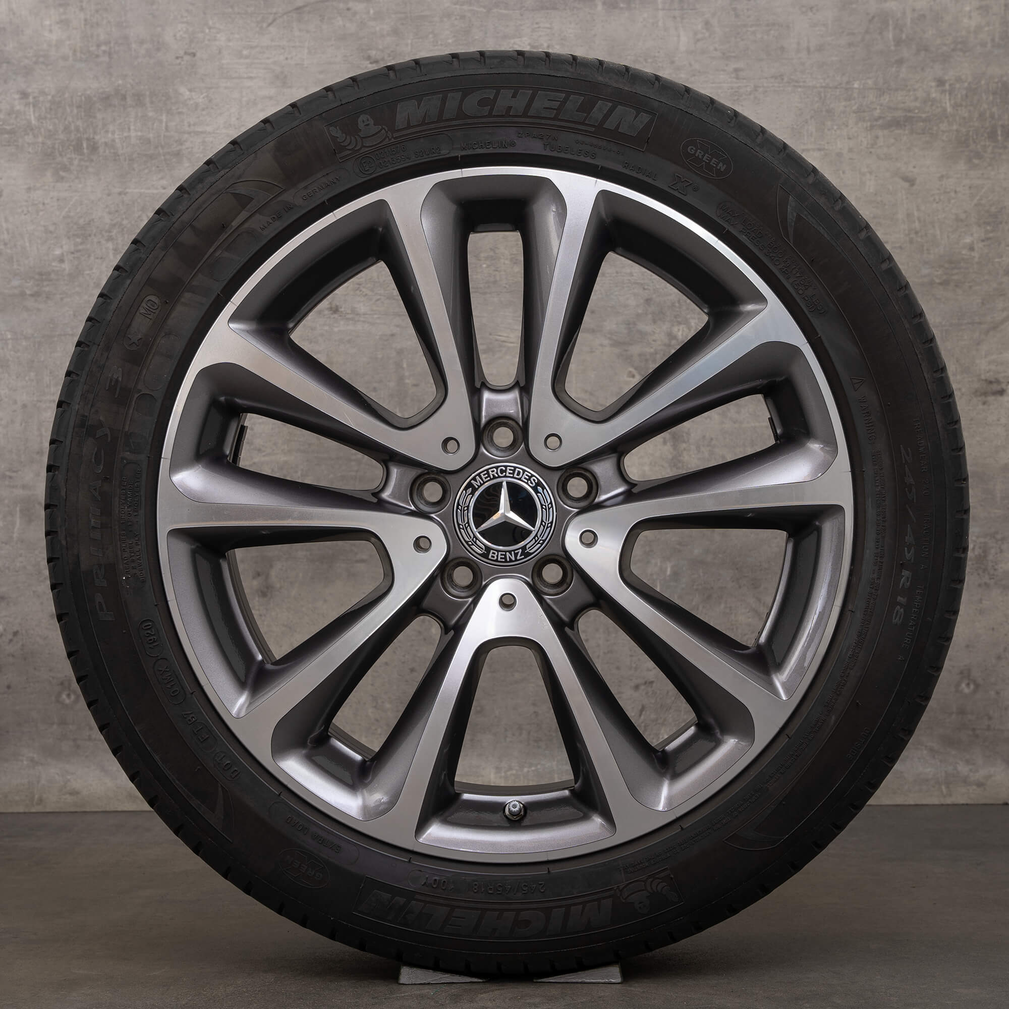 Mercedes-Benz 18 E-Class W213 S213 C283 A283 summer wheels inch rims