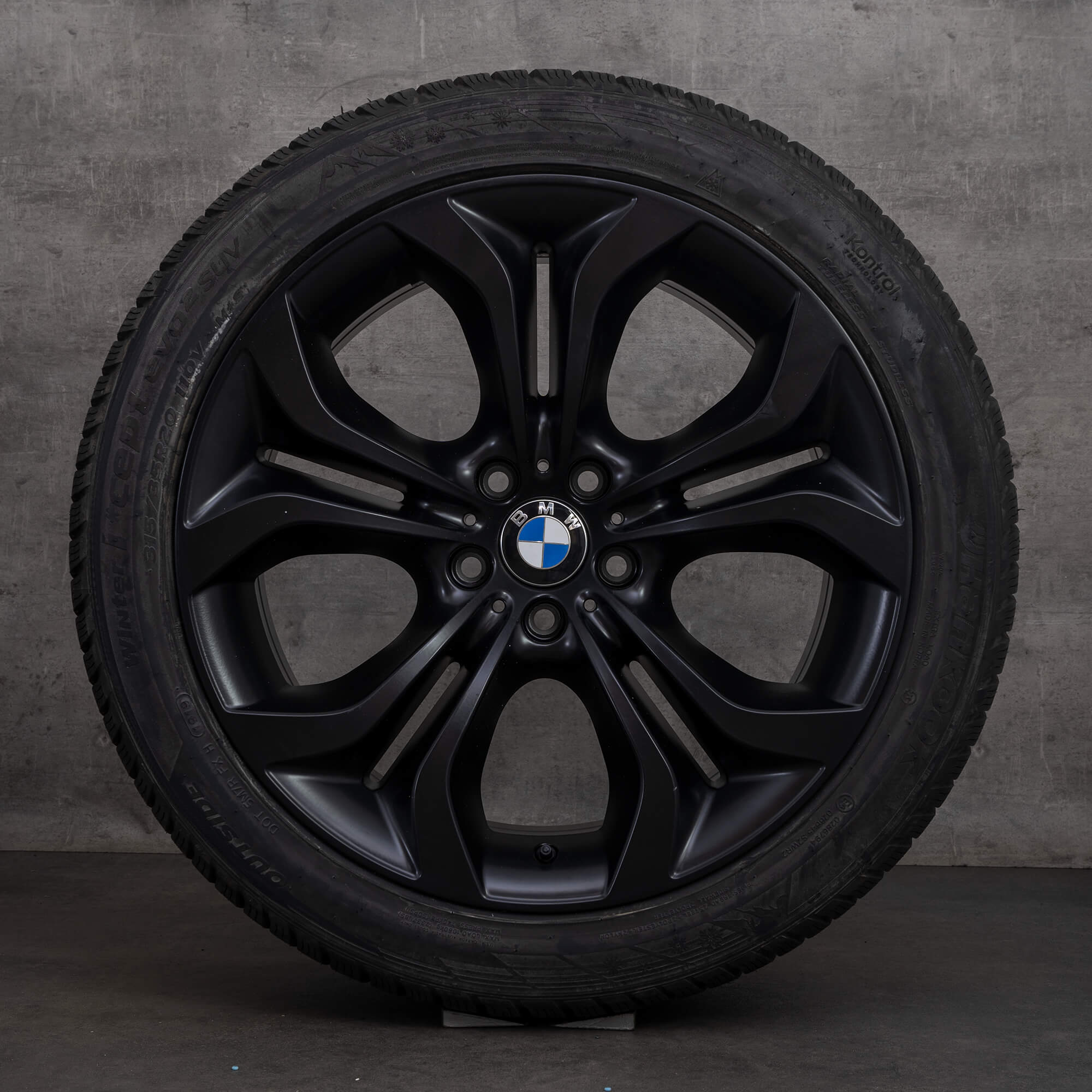BMW X5 F15 E70 X6 F16 20 inch alloy rims winter tires wheels styling ...