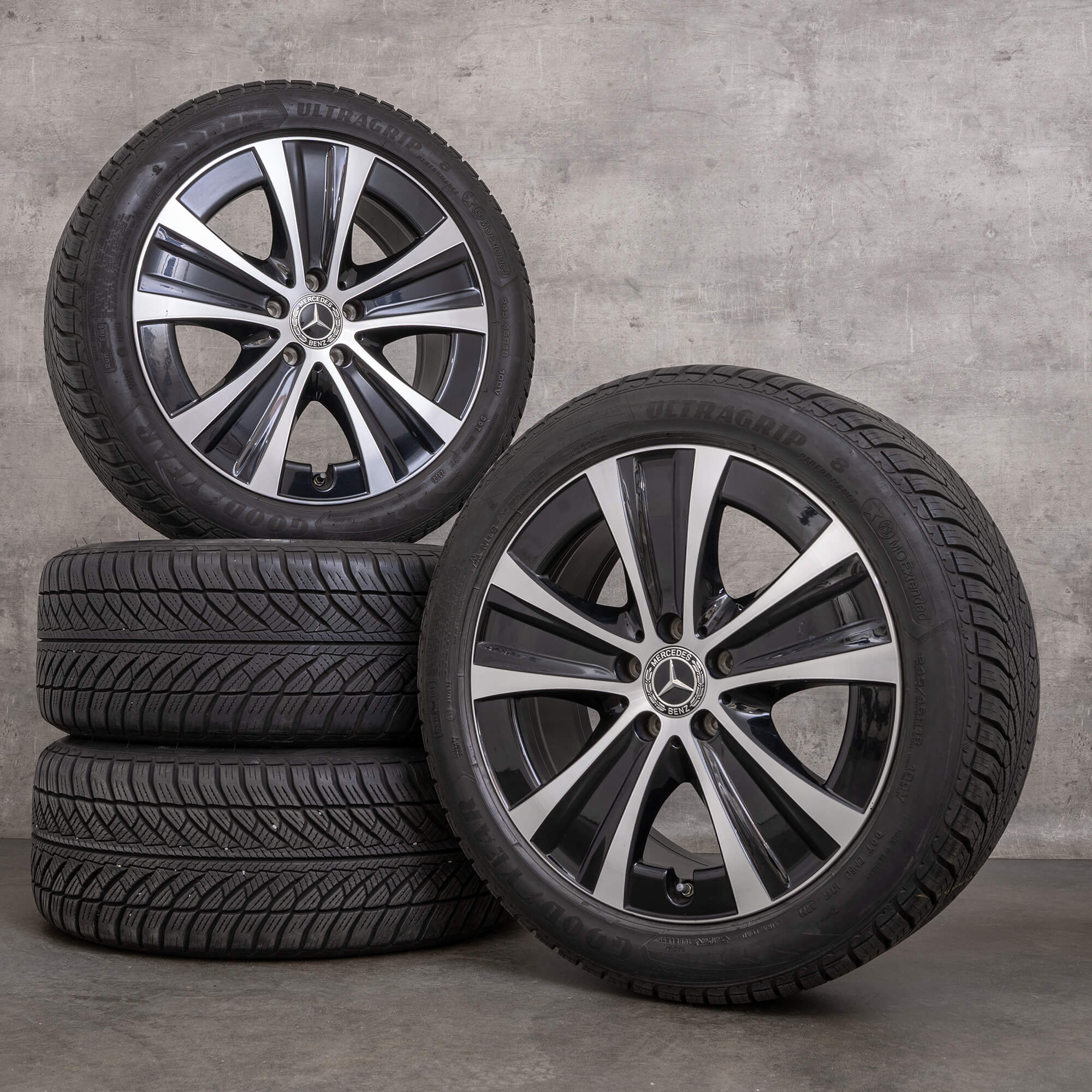 OEM Mercedes Benz E-Class snow tire packages 18 inch W213 S213 C238 ...