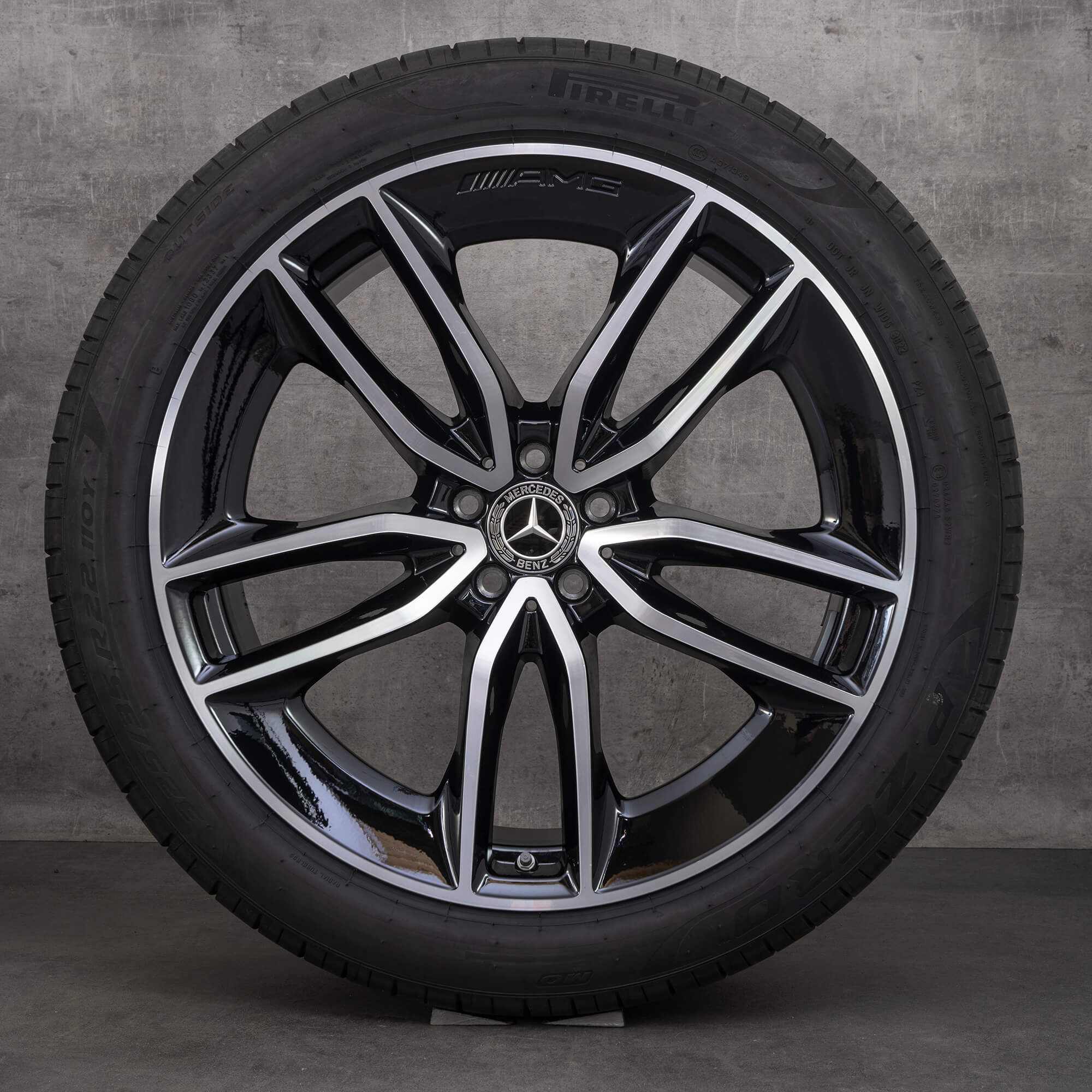 AMG 22-tommers felger Mercedes GLE SUV V167 sommerhjul A1674013600 ...