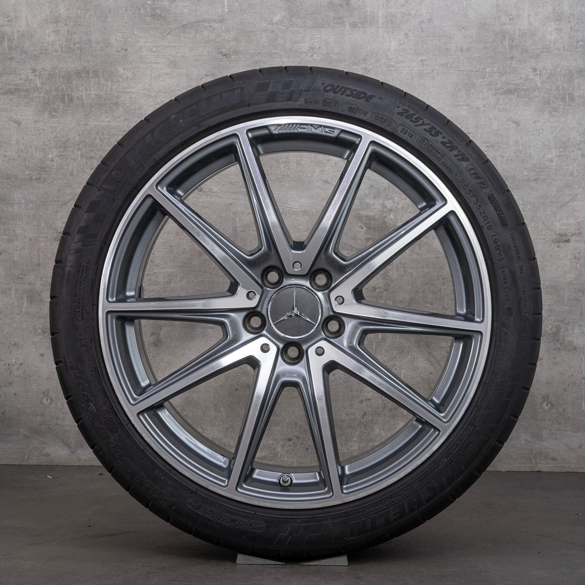 AMG 19 20 inch Mercedes Benz GT C190 R190 summer wheels tires rims