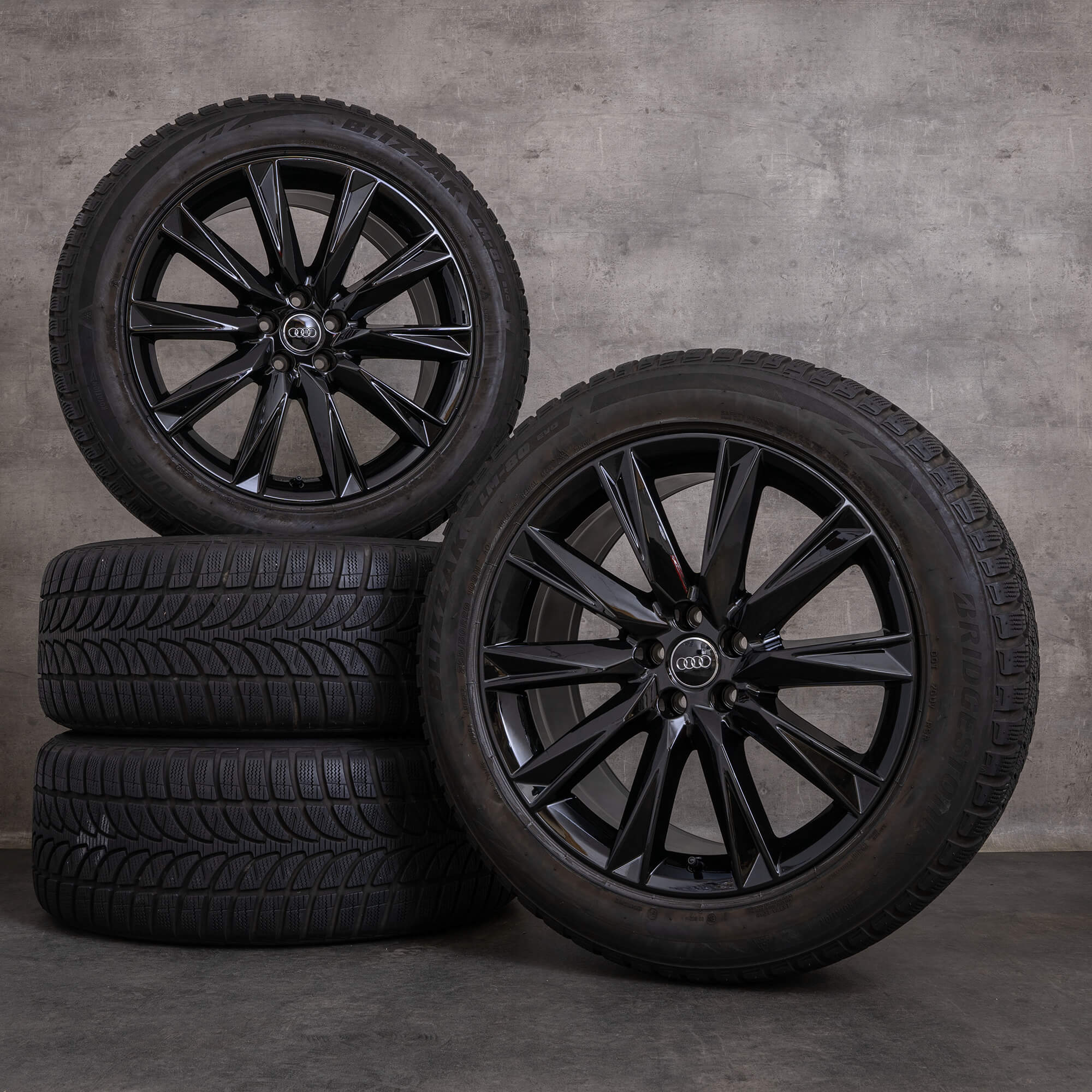 OEM Audi e-tron Q8 snow tire packages 20 inch GE rims Lamina 4KE071490A ...