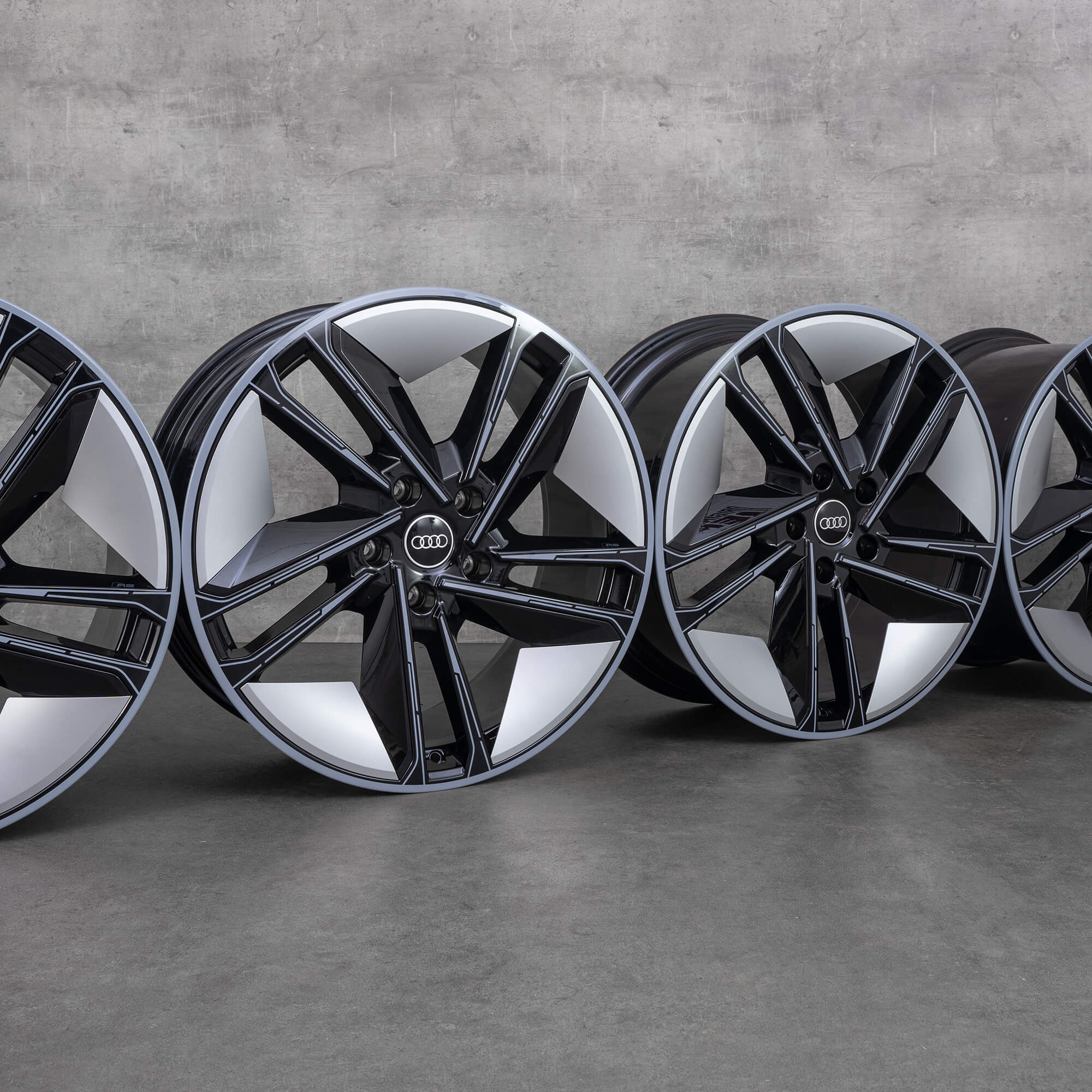 Audi 21 inch velgen e-tron GT RS Quattro 4J FW 4J3601025AC 4J3601025M NIEUW