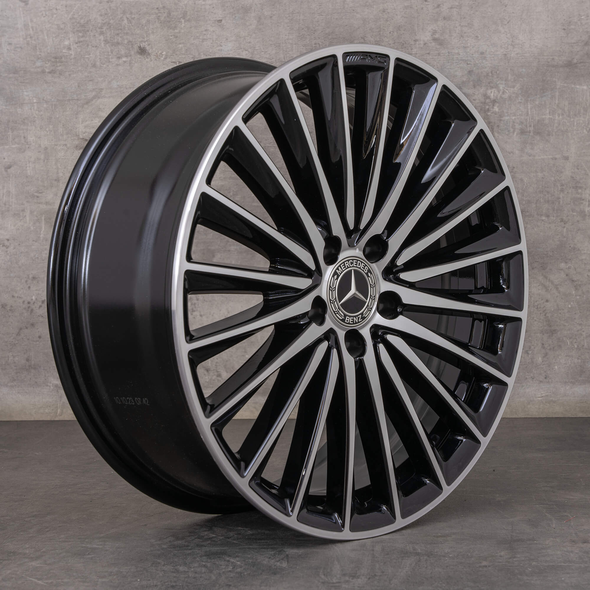 OEM Mercedes Benz C-Class AMG Rim 19 inch W206 S206 A2064012000 black ...