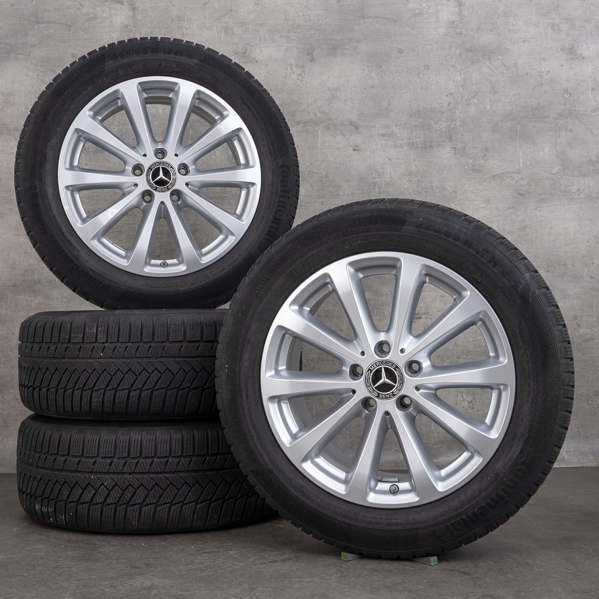 Mercedes 17 pouces classe E W213 S213 C238 A238 roues hiver A2134011300 ...
