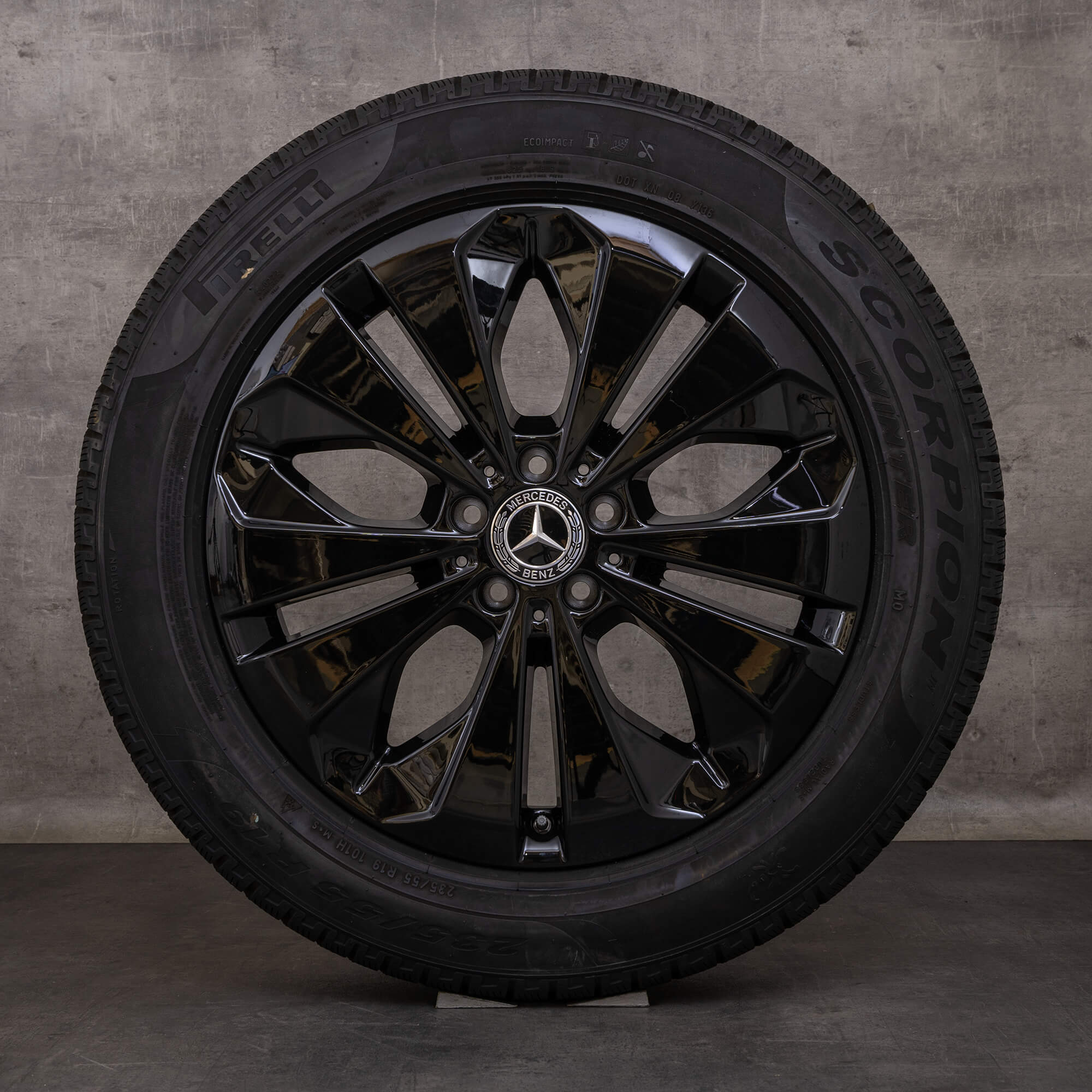 Original Mercedes Benz EQC vinterhjul 19 tum N293 fälgar / fälg ...