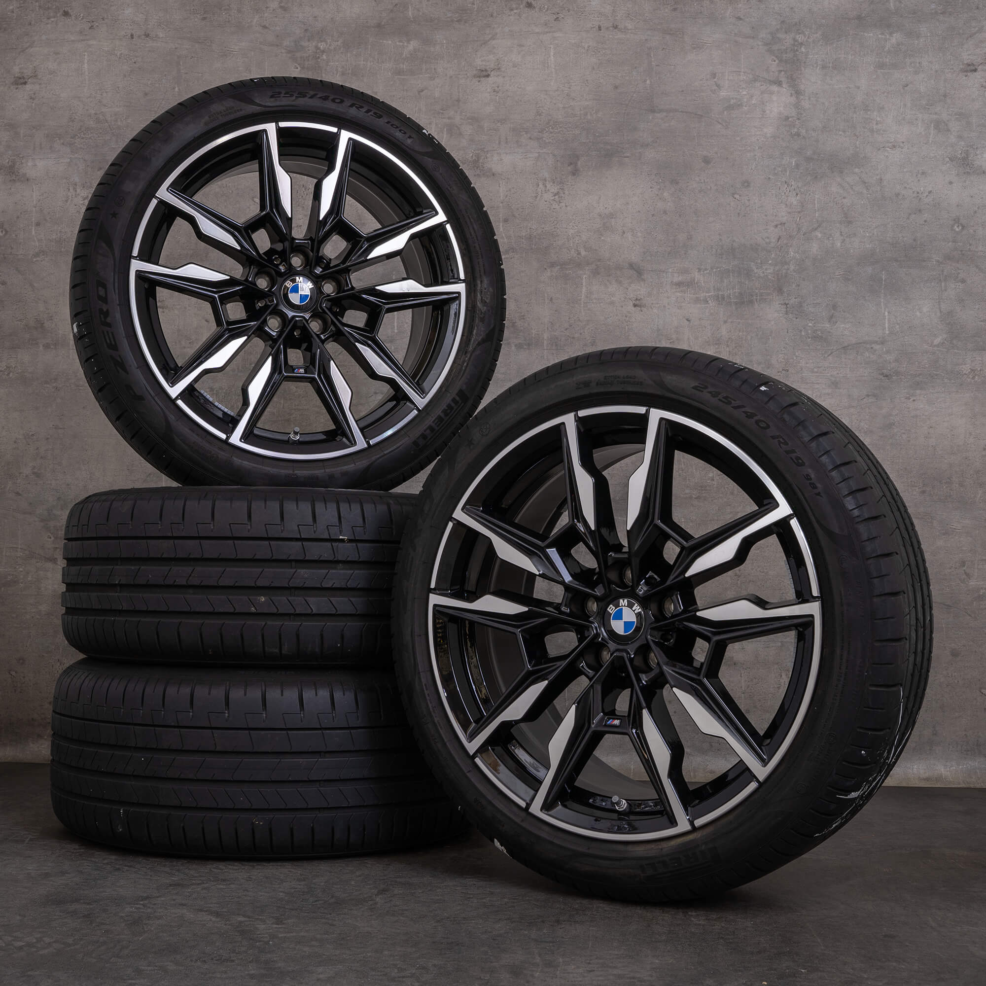 OEM BMW 4 Series i4 snow tire packages 19 inch G26 Gran Coupe Rims ...